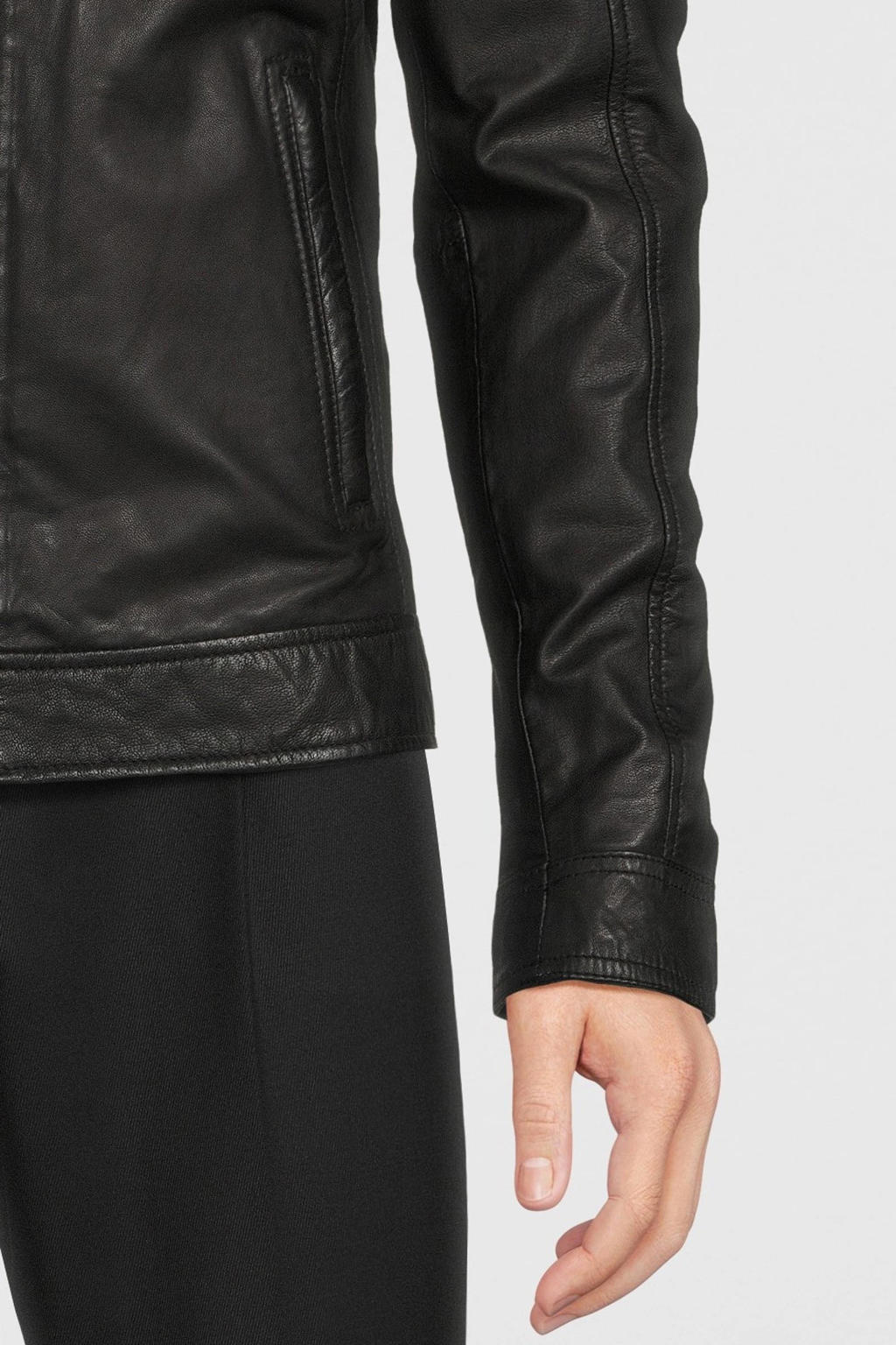 Goosecraft leren jas Gallery062 black | wehkamp