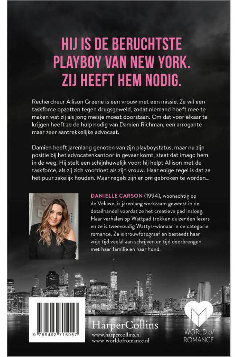 Danielle Carson New York's Finest: Met voorbedachten rade | wehkamp