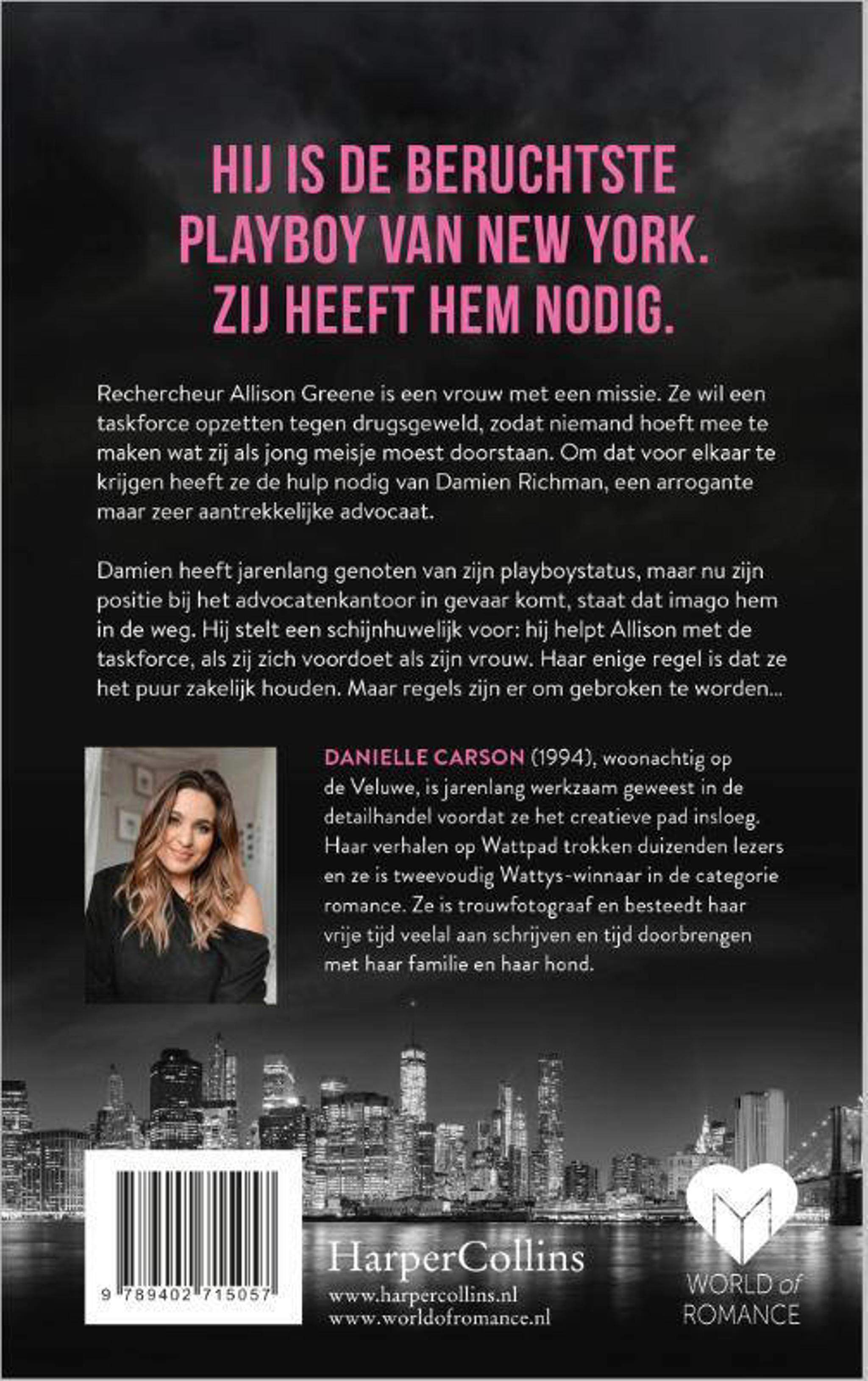 Danielle Carson New York's Finest: Met voorbedachten rade | wehkamp