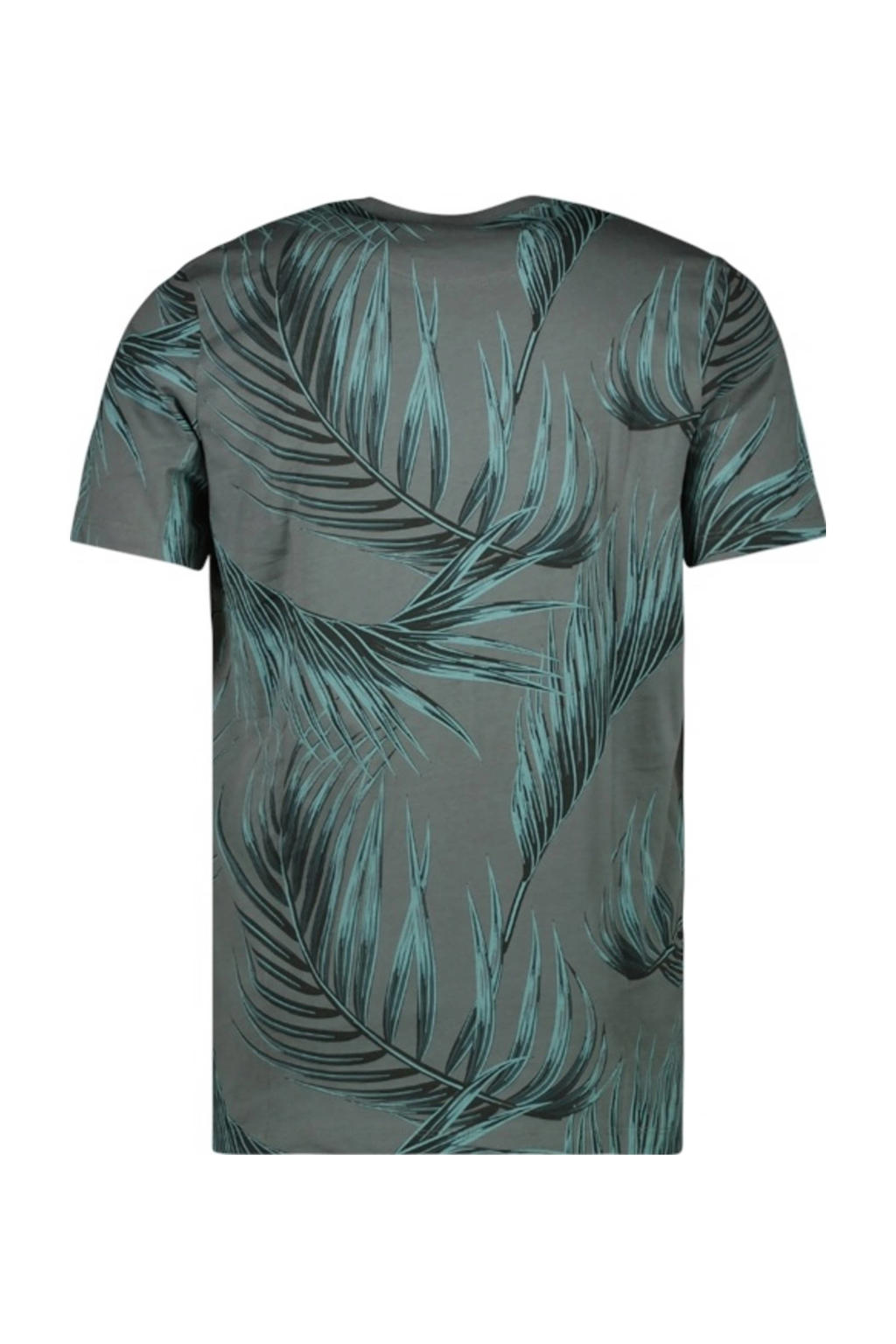 Cars T-shirt TORRO met bladprint mosgroen | wehkamp