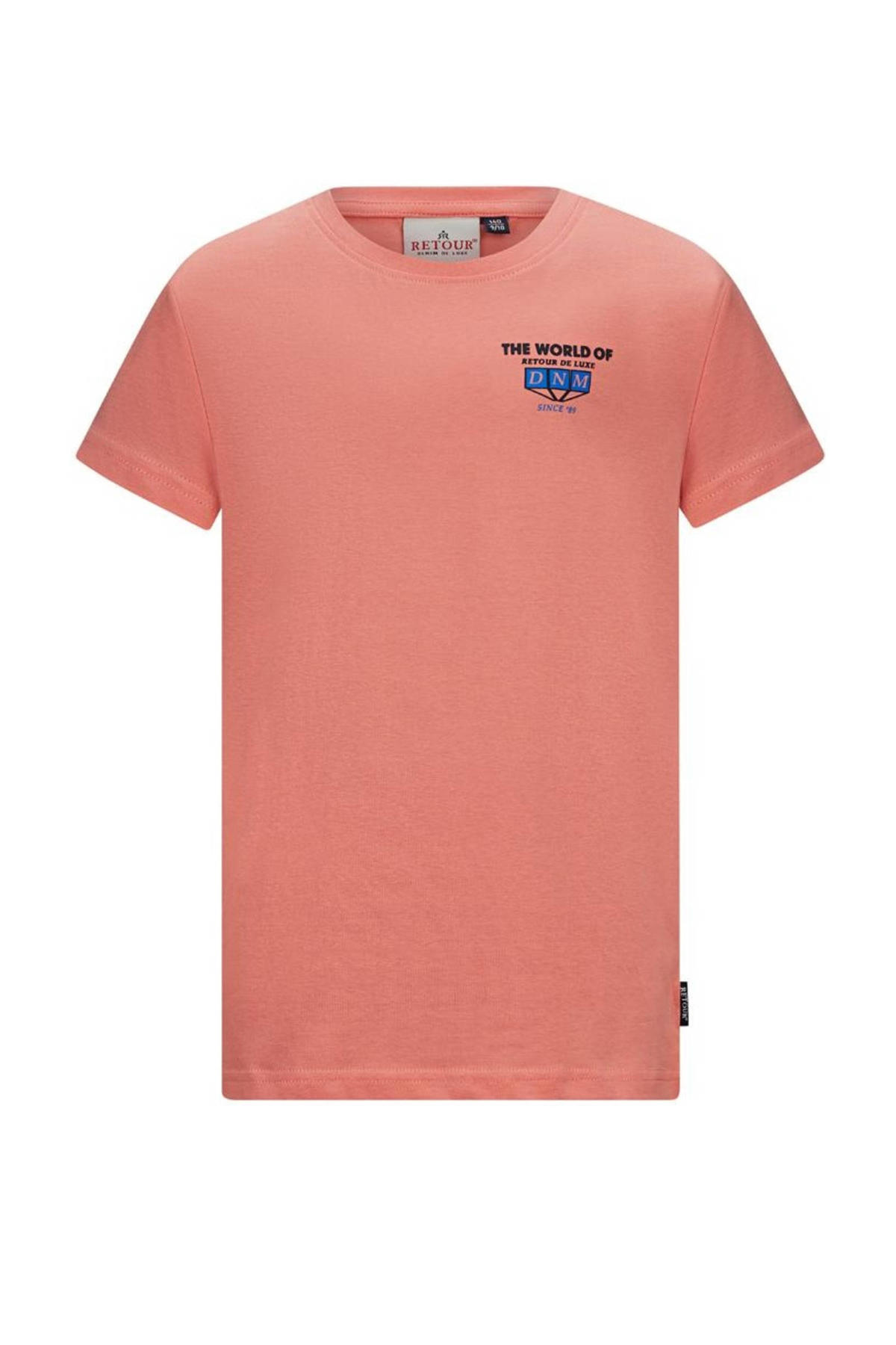 Retour Jeans T-shirt Zeb met printopdruk koraal | wehkamp