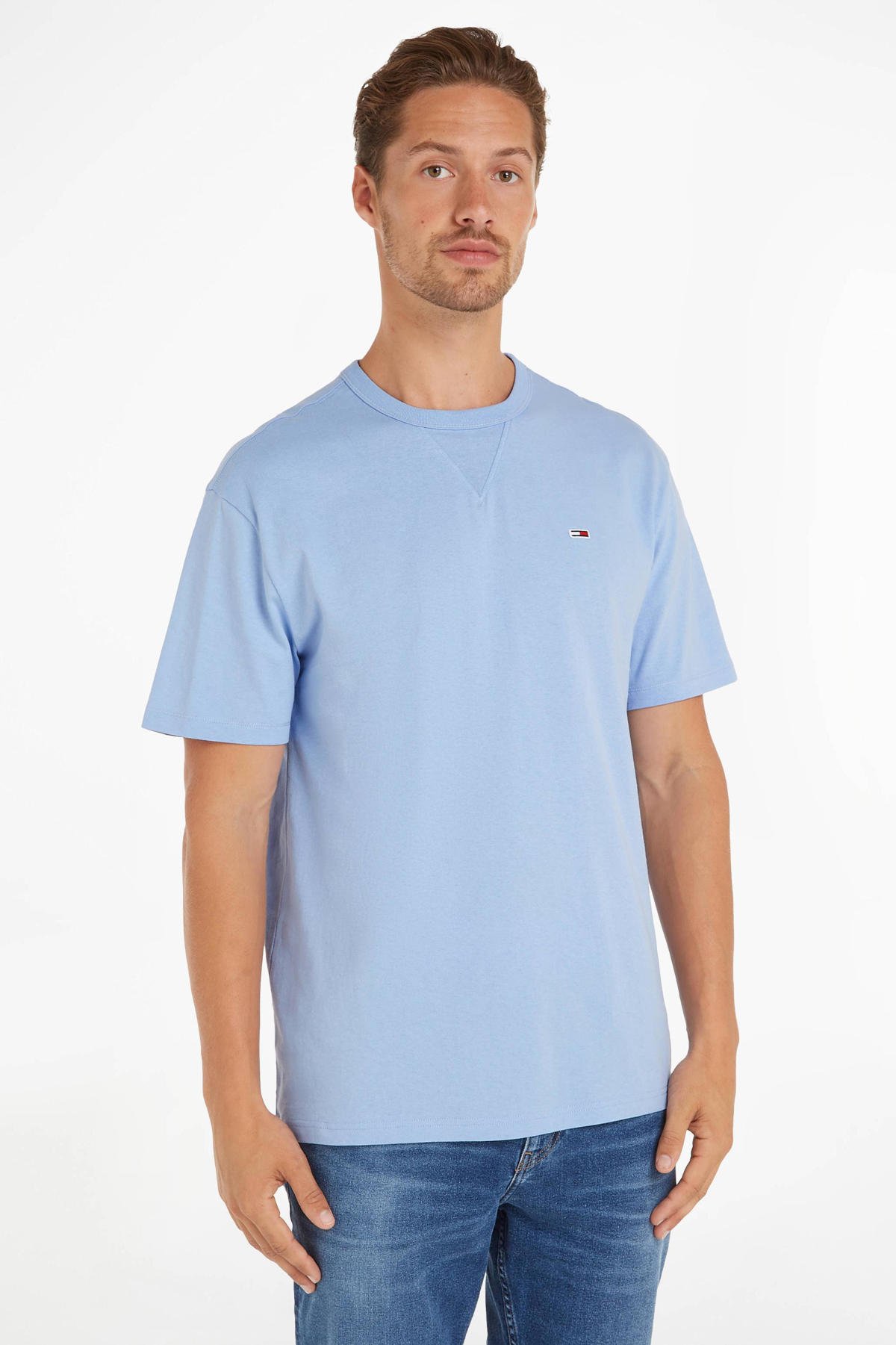 Tommy Jeans T-shirt met logo kopen? | Morgen in huis | wehkamp