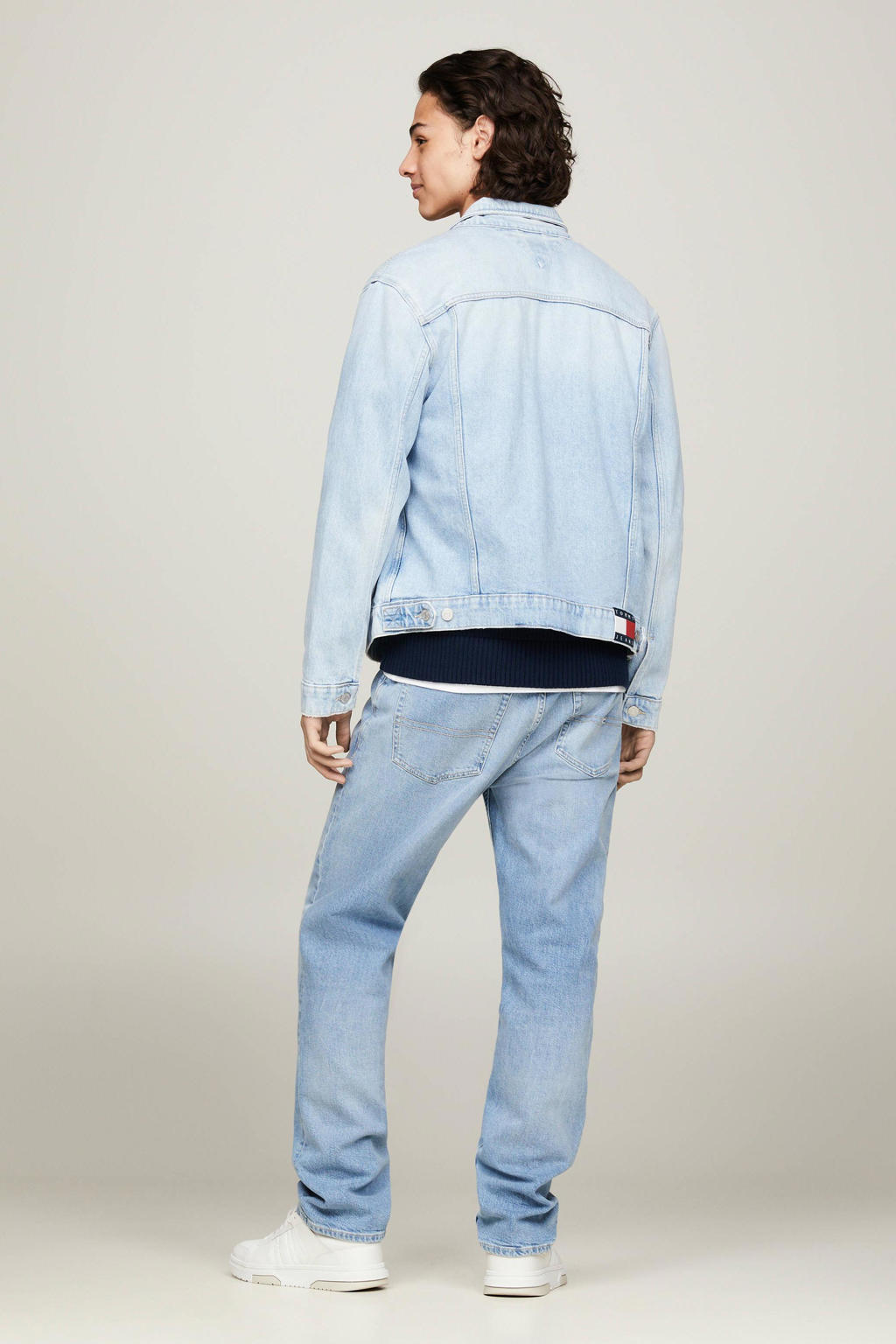 Tommy Jeans spijkerjas RYAN denim light | wehkamp