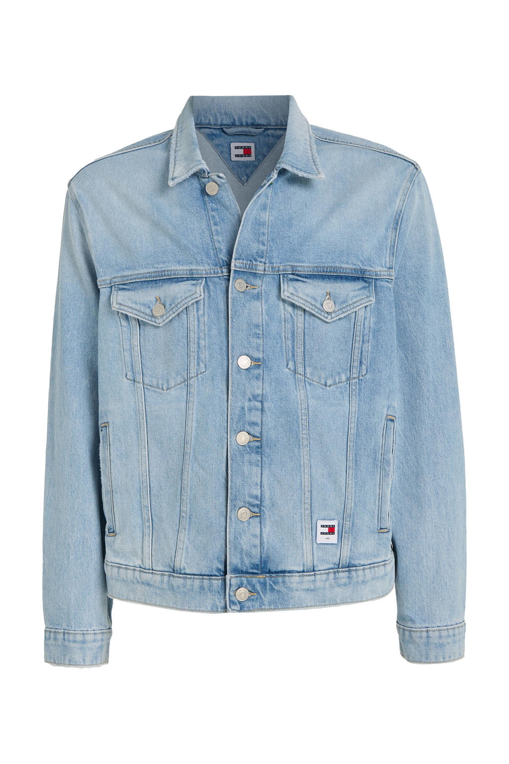 Tommy Jeans spijkerjas RYAN denim light | wehkamp