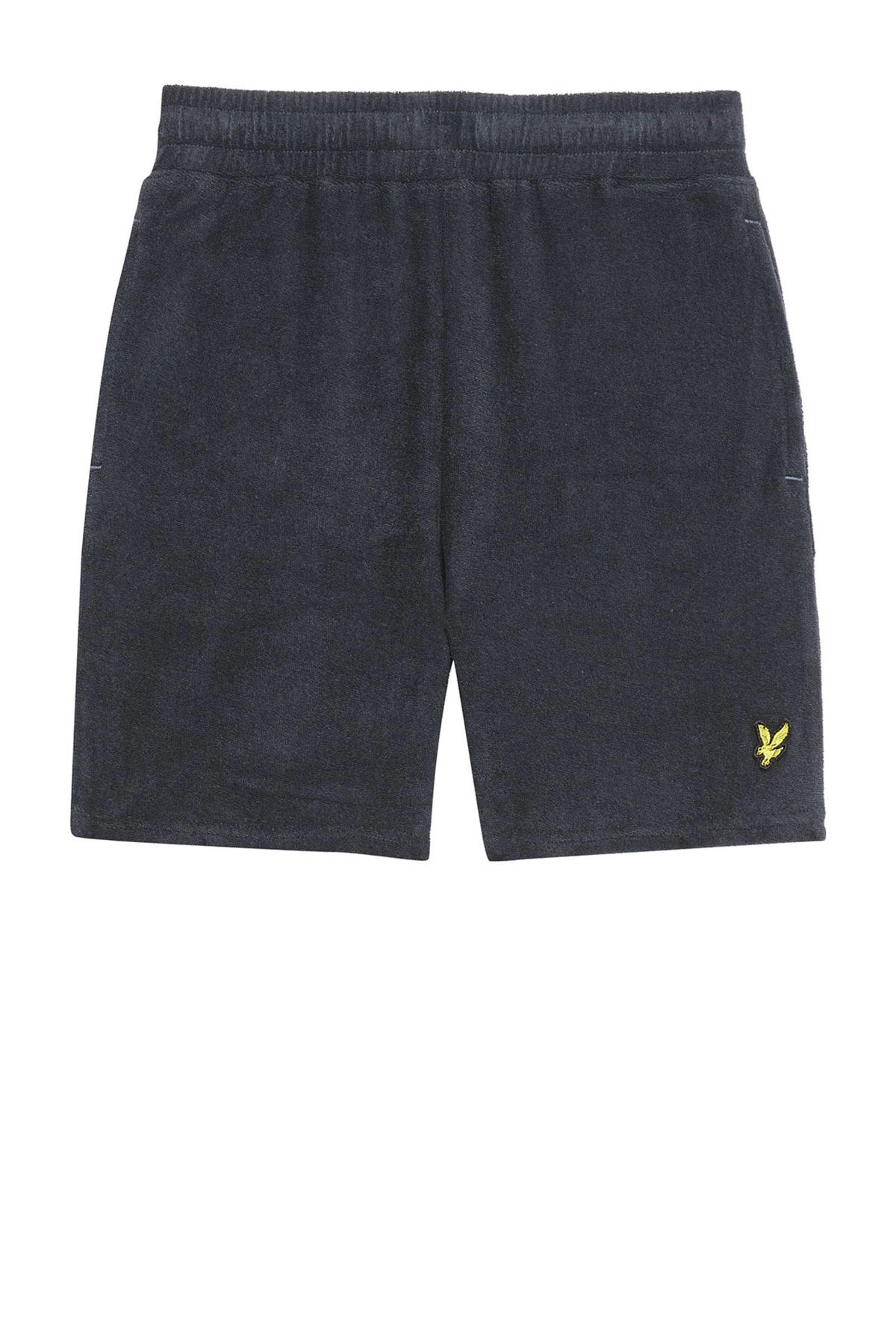 Lyle & Scott sweatshort MLB2012V donkerblauw | wehkamp
