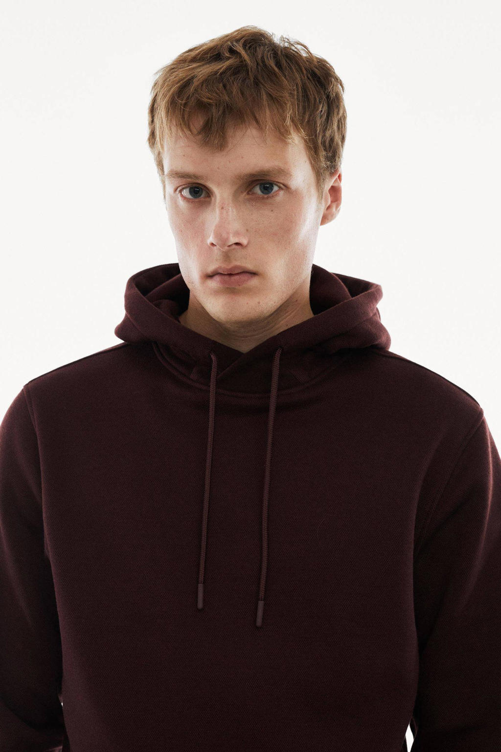 Mango Man hoodie donkerrood kopen? | Morgen in huis | wehkamp