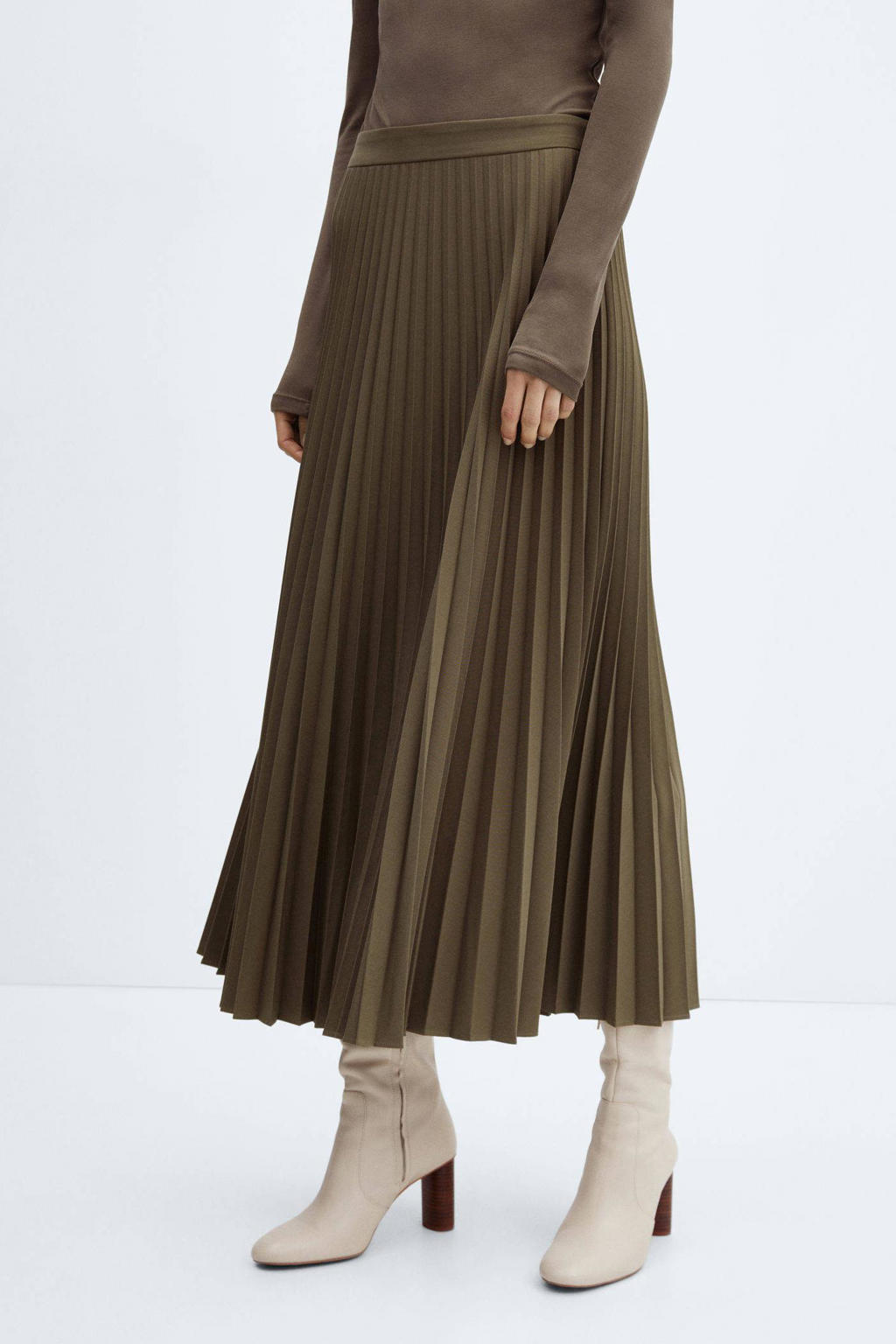 Mango rok olijfgroen kopen? | Morgen in huis | wehkamp