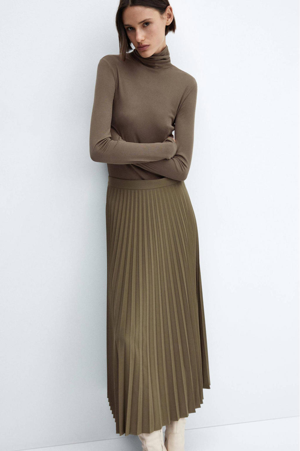 Mango rok olijfgroen kopen? | Morgen in huis | wehkamp