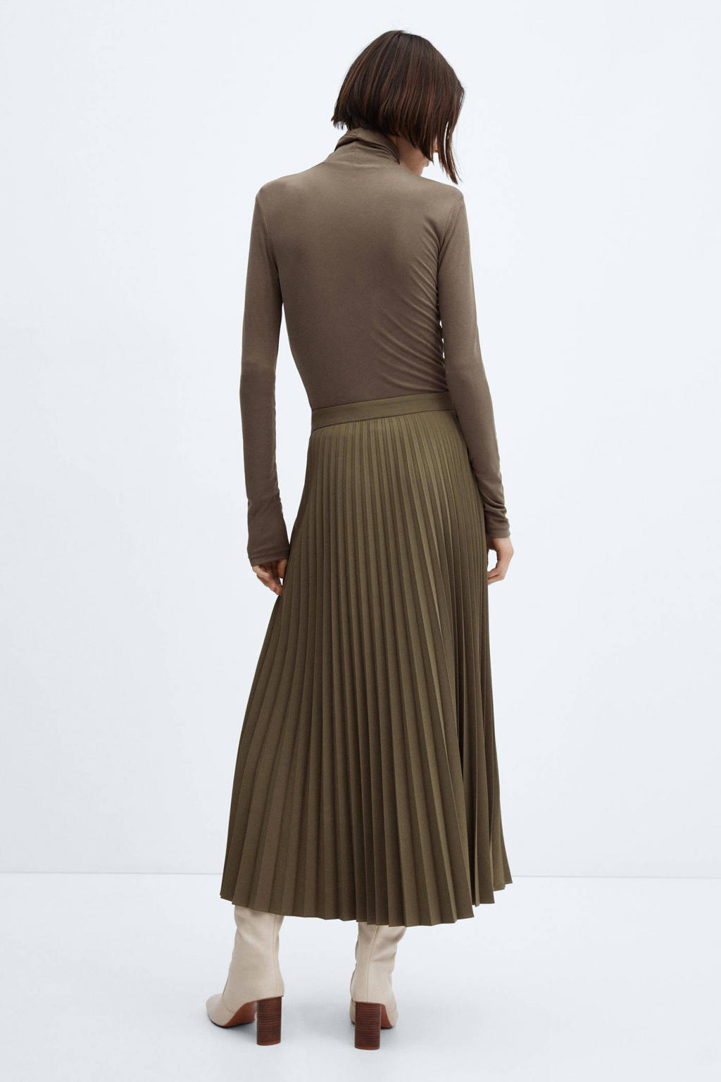 Mango rok olijfgroen kopen? | Morgen in huis | wehkamp