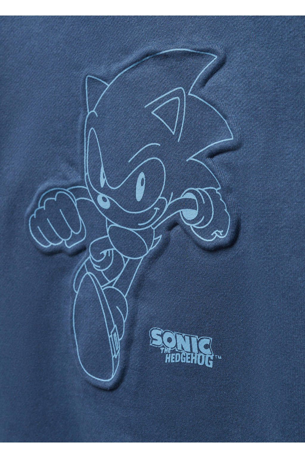 Mango Kids Sonic sweater blauw | wehkamp