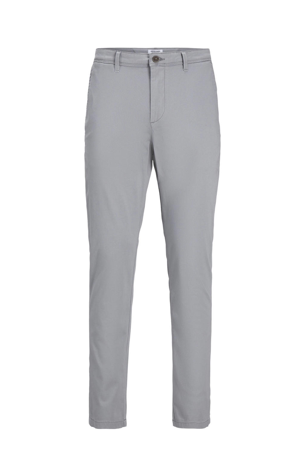 JACK & JONES PANTS STUDIO slim fit chino JPSTMARCO ultimate grey | wehkamp