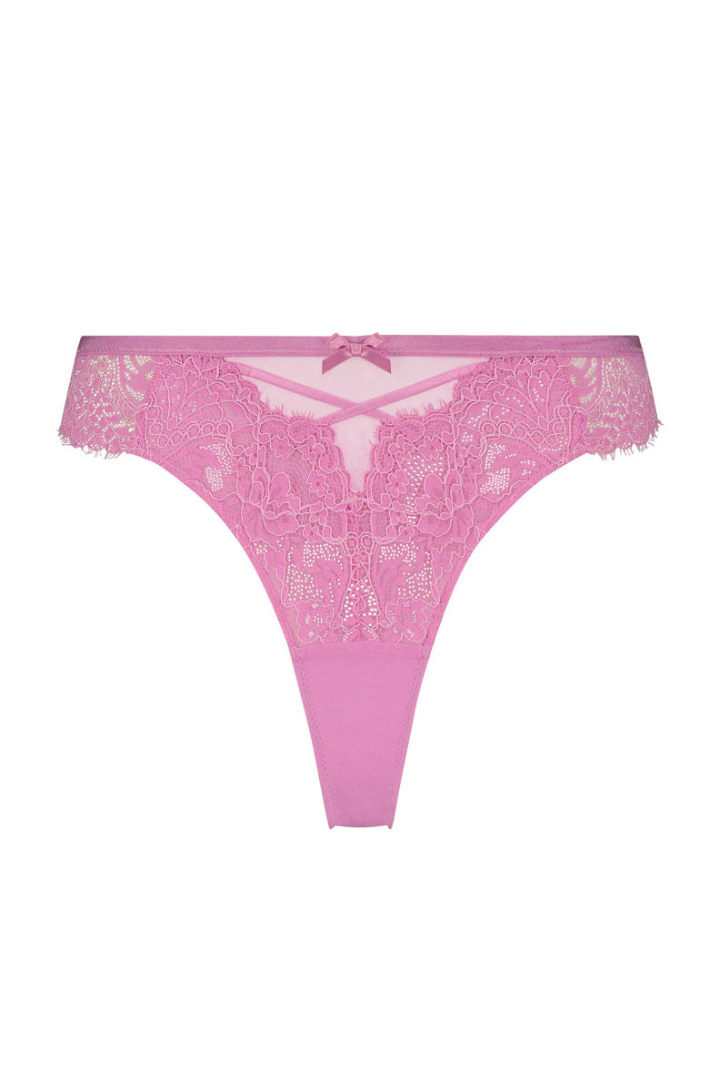 Hunkemöller string Arabella roze | wehkamp