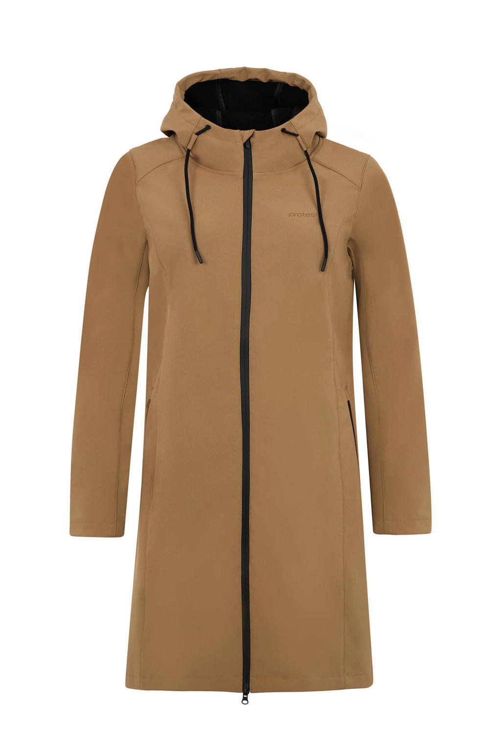 Protest softshell jas PRTERIS bruin | wehkamp