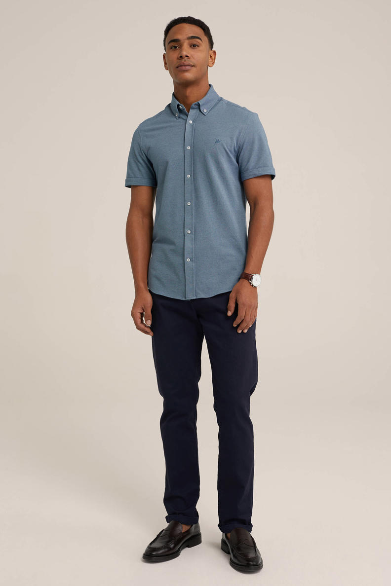 WE Fashion slim fit overhemd bering sea | wehkamp