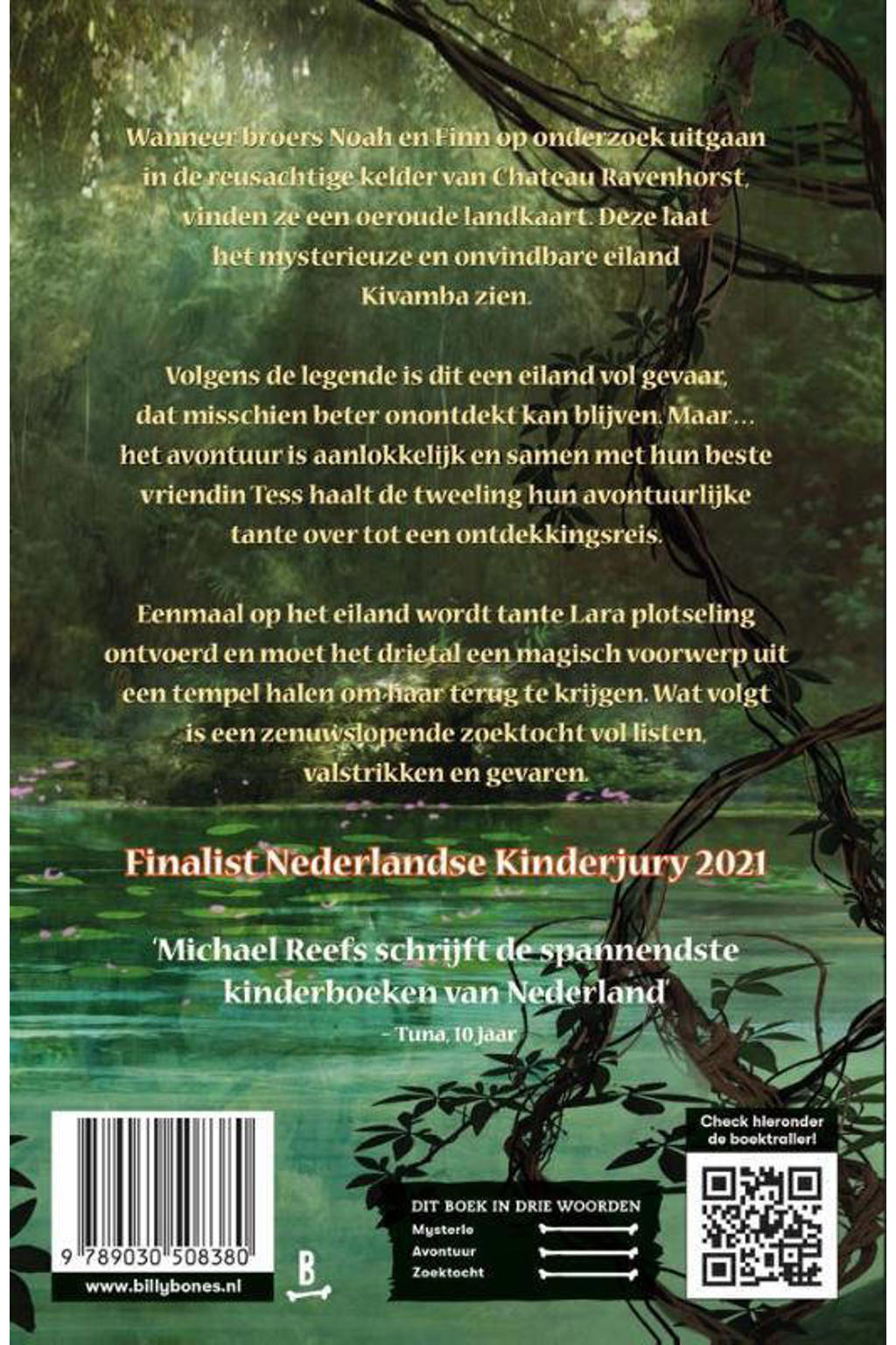 Michael Reefs De Tempeljagers: Het verdwenen eiland Kivamba | wehkamp