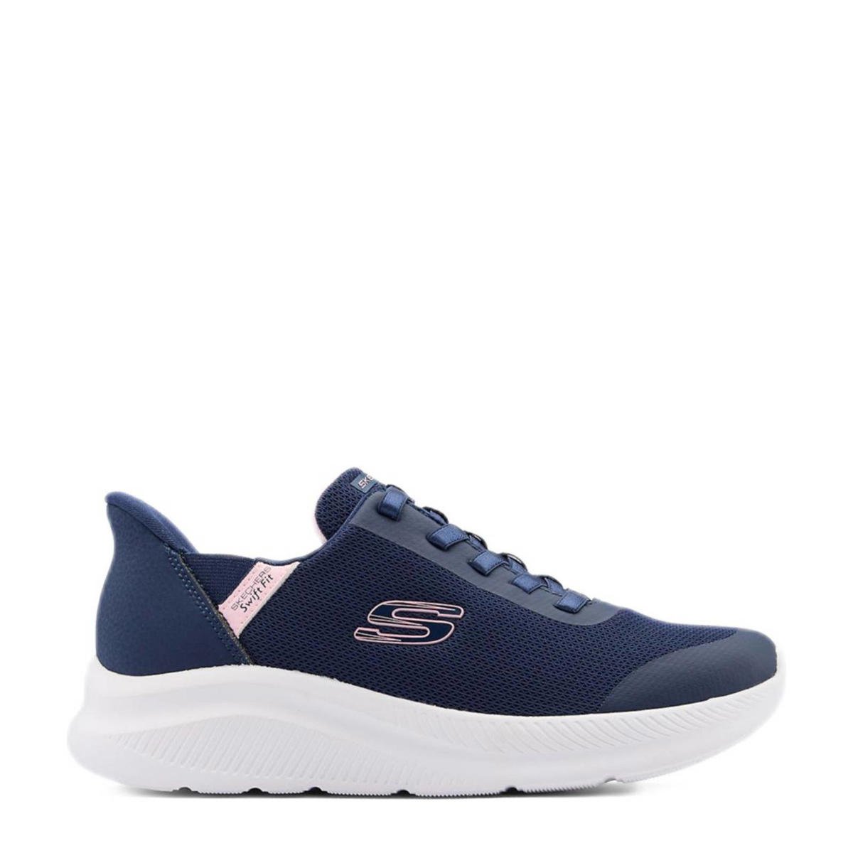 Skechers Swift-fit contourist chunky sneakers blauw | wehkamp