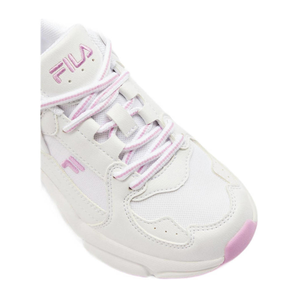 Fila chunky sneakers wit/roze | wehkamp