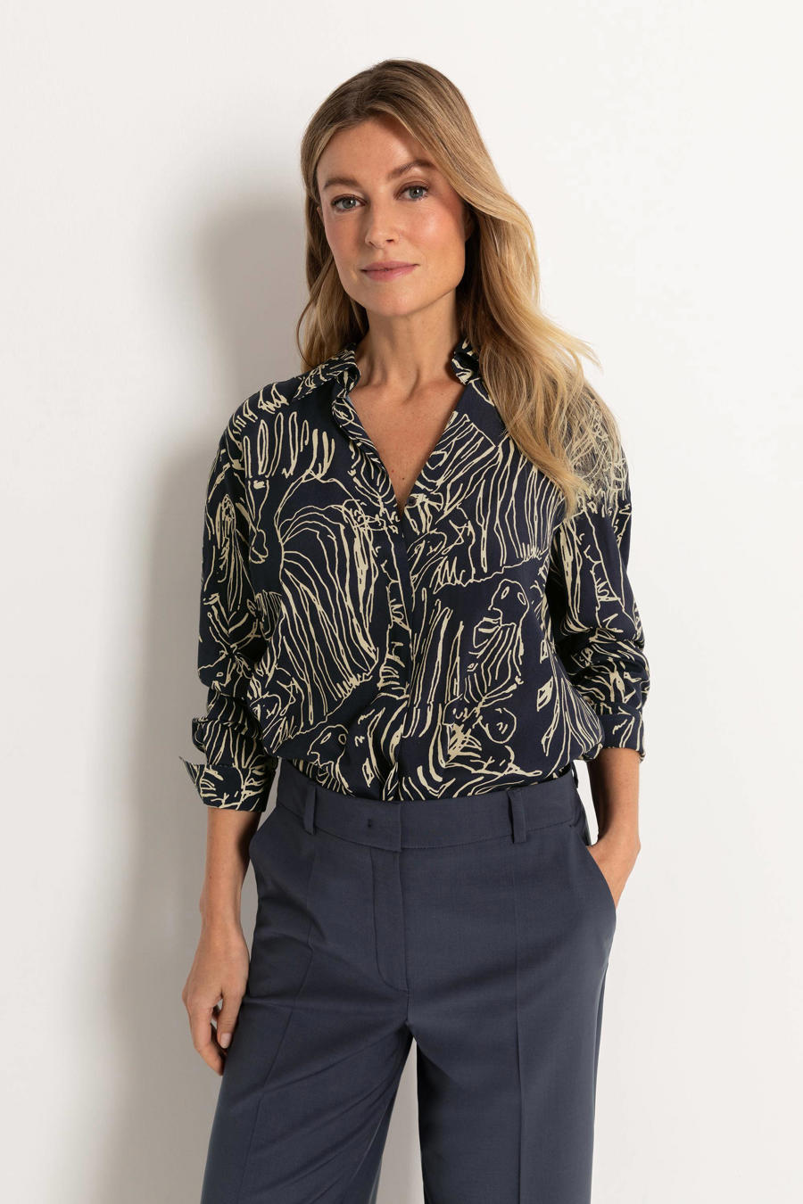 Blauwe blouses voor dames online kopen? | Morgen in huis | Wehkamp