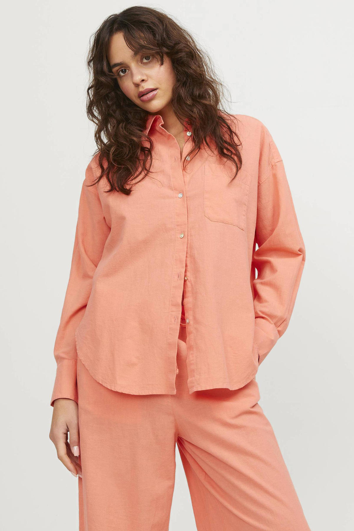 JJXX blouse JXJAMIE oranje kopen? | Morgen in huis | wehkamp