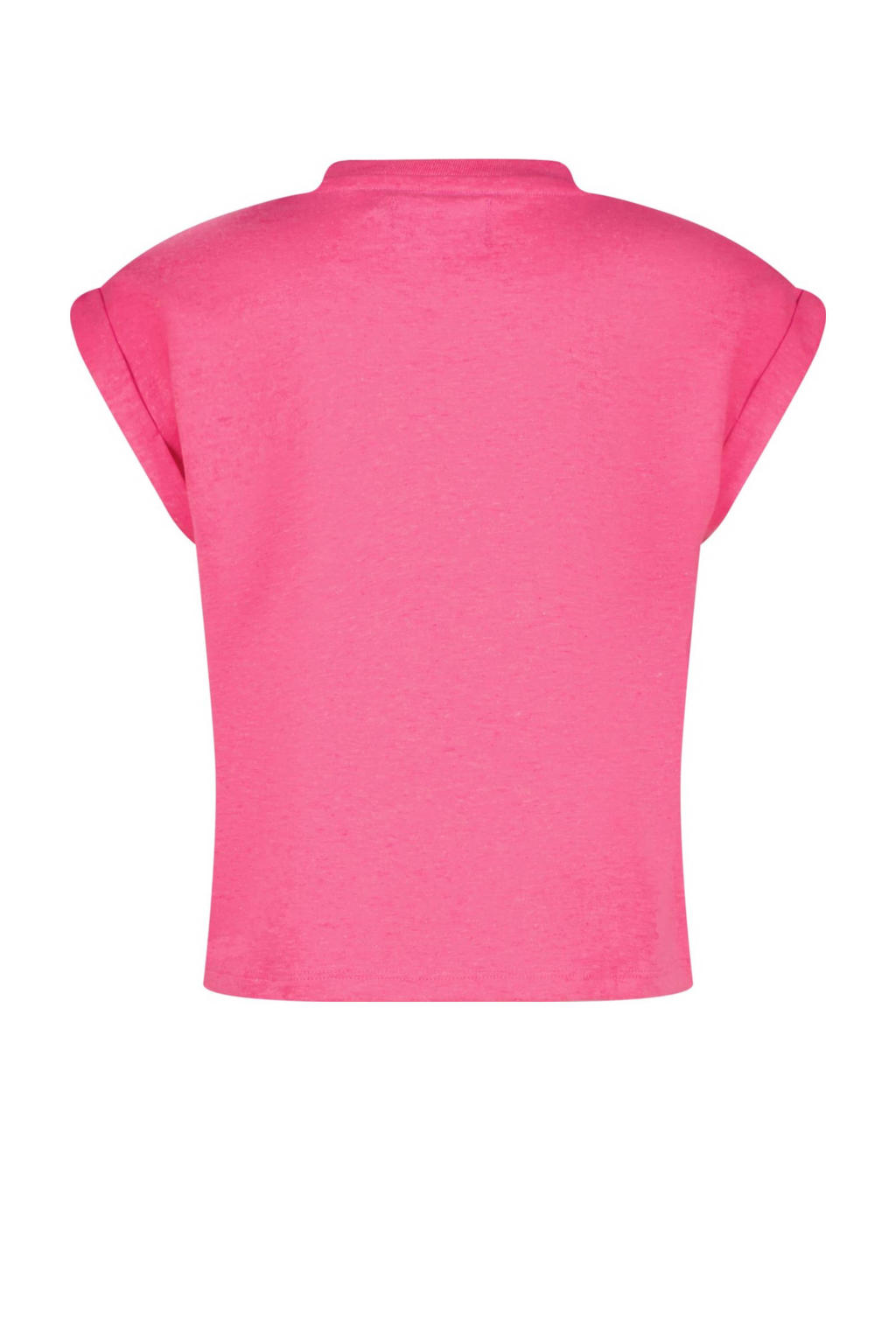 Raizzed T-shirt Merena met logo fuchsia | wehkamp