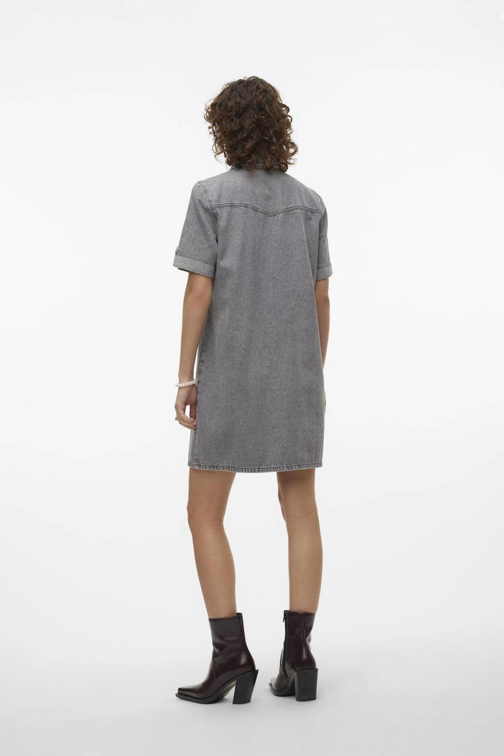 VERO MODA spijkerjurk VMJENNIE medium grey denim | wehkamp