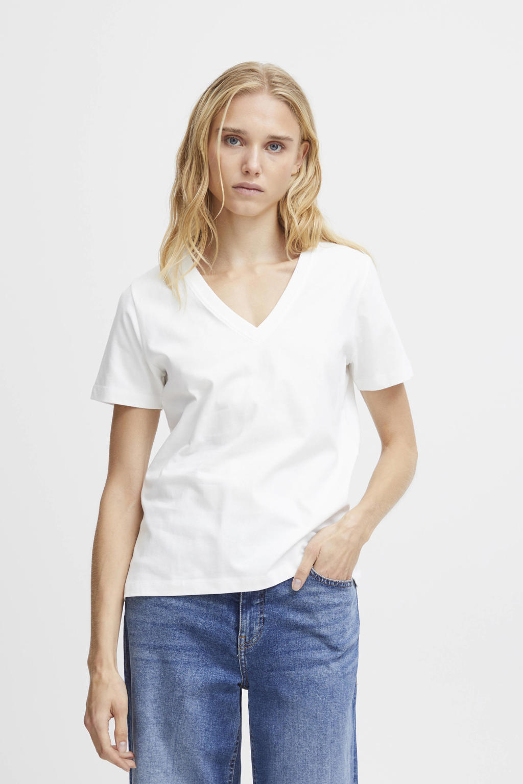 ICHI T-shirt wit kopen? | Morgen in huis | wehkamp