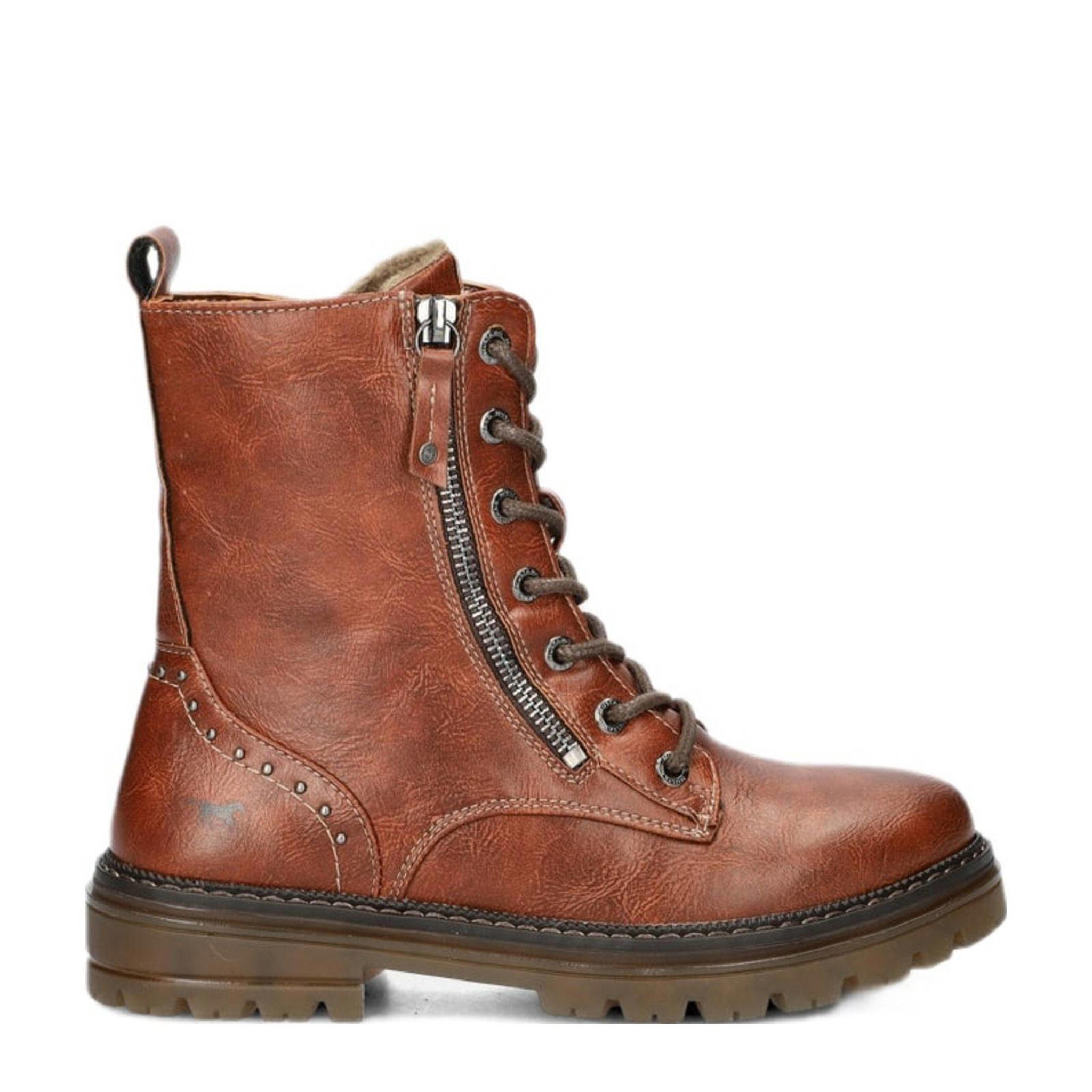 Mustang veterboots cognac kopen? | Morgen in huis | wehkamp