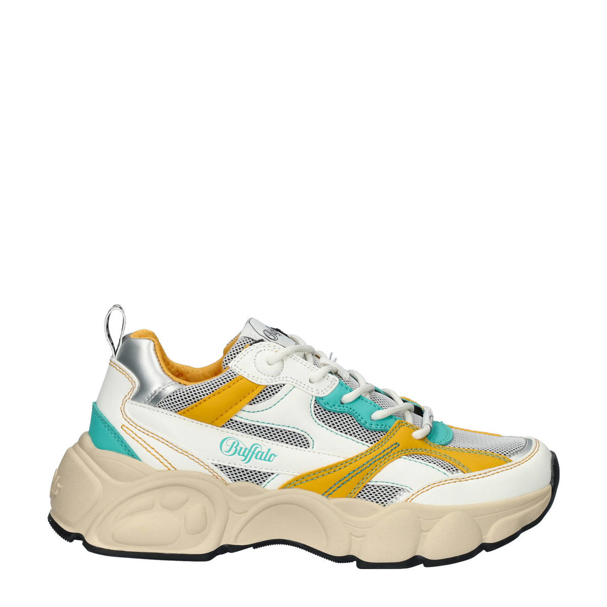 Buffalo CLD Run chunky sneakers wit/oker | wehkamp