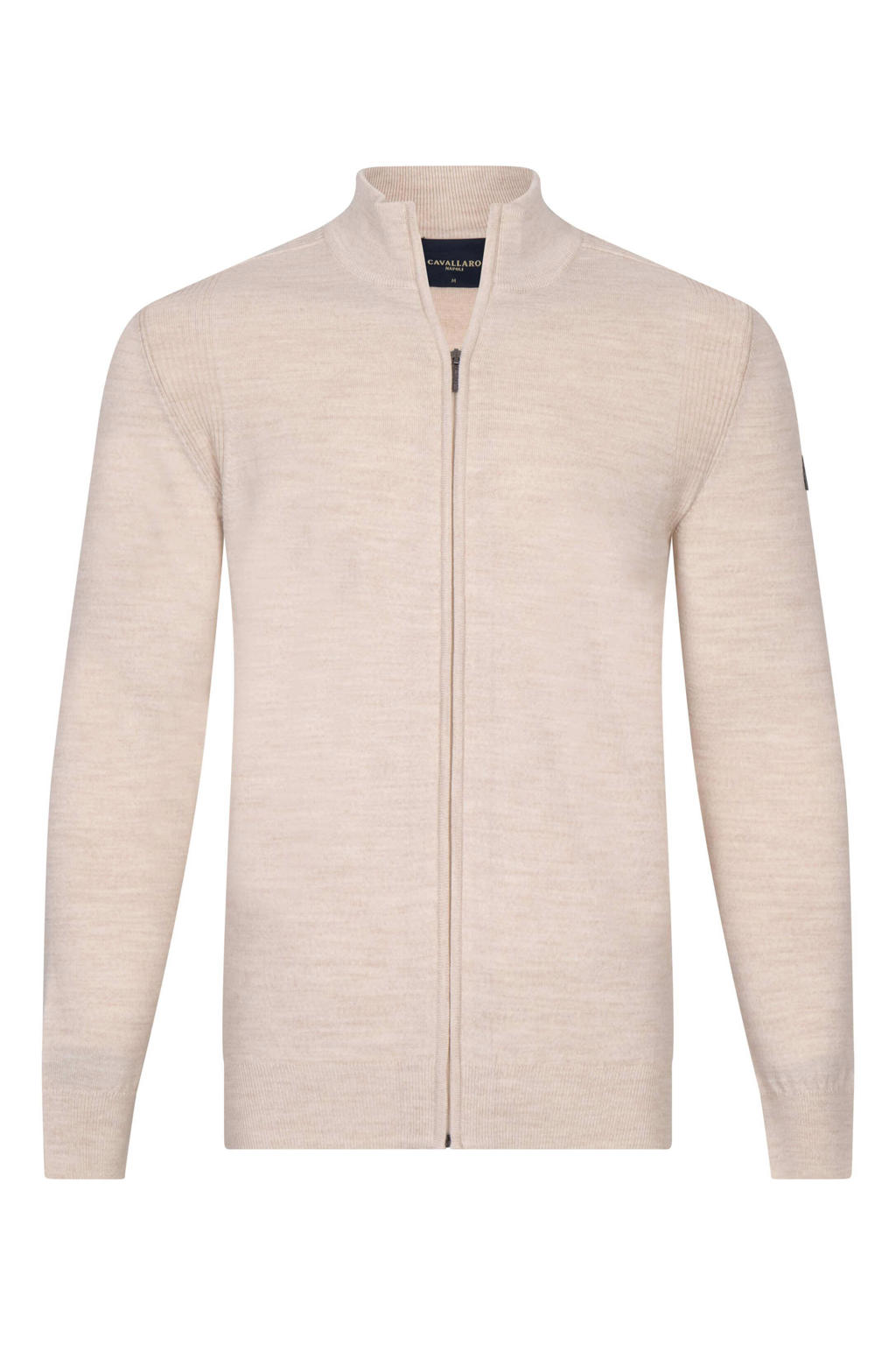 Cavallaro Napoli gemêleerd vest Palio met wol kit | wehkamp