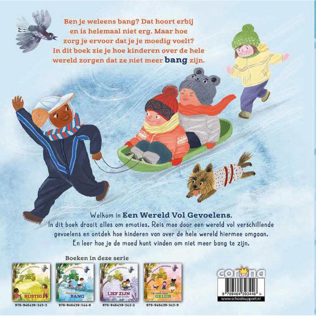 Louise Spilsbury Een wereld vol gevoelens: Wees niet bang | wehkamp