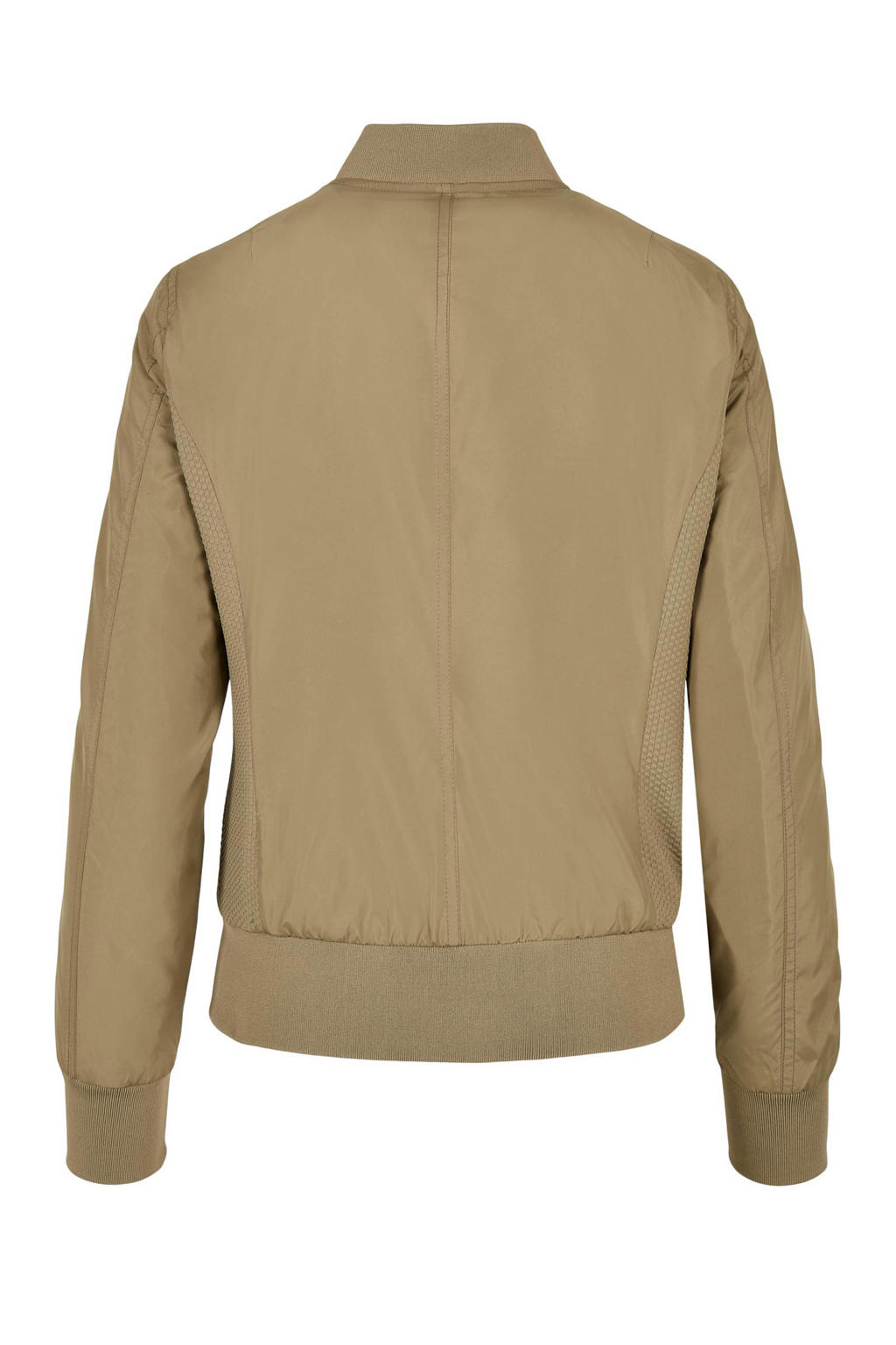 Urban Classics Curvy bomberjack kaki | wehkamp