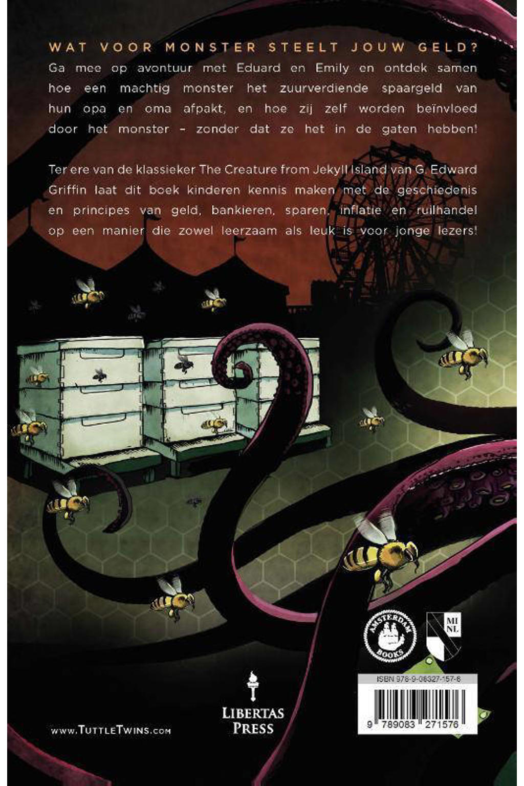 Connor Boyack De Tuttle Tweeling en het monster van Jekyll eiland | wehkamp