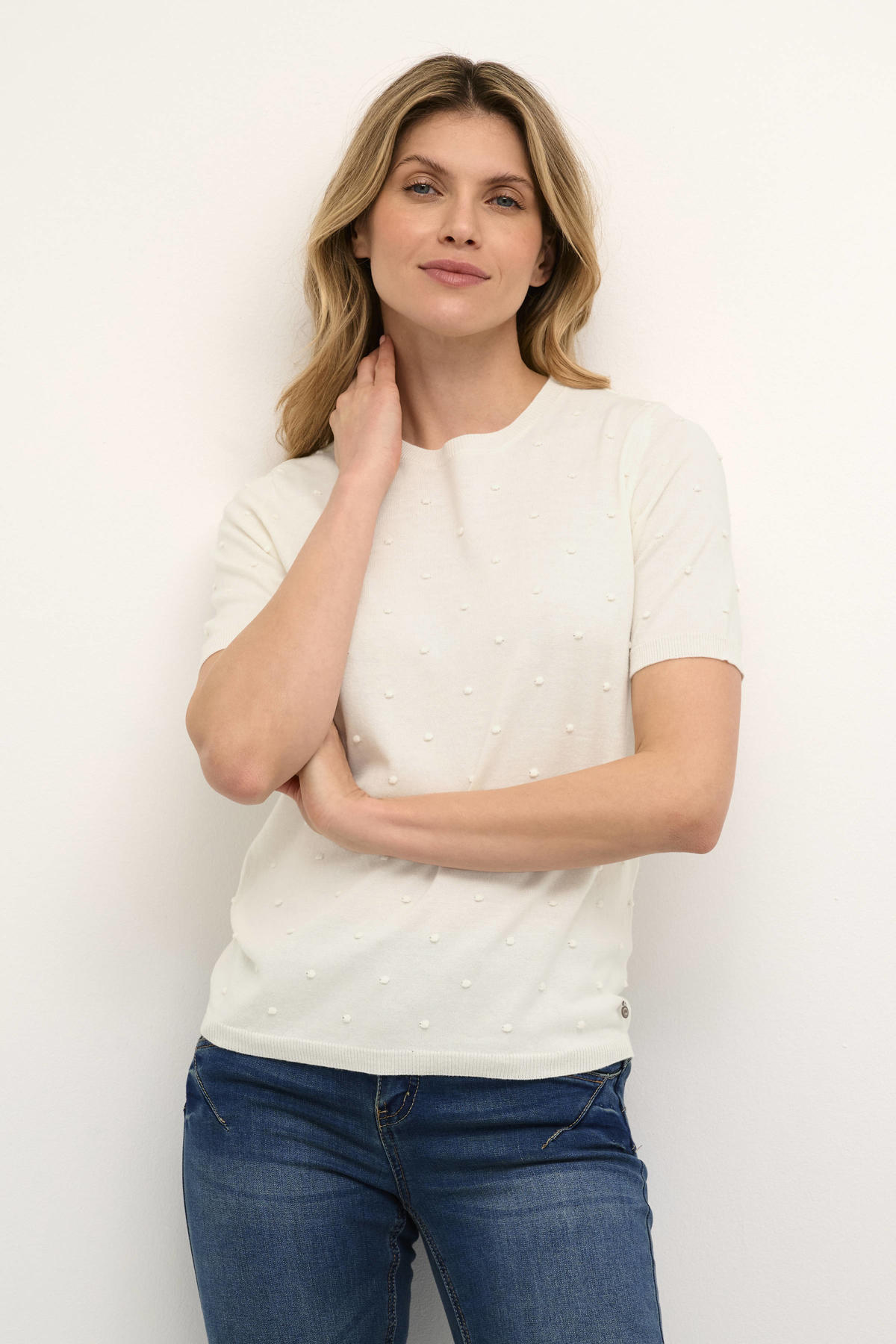 Cream top CRHanne wit kopen? | Morgen in huis | wehkamp