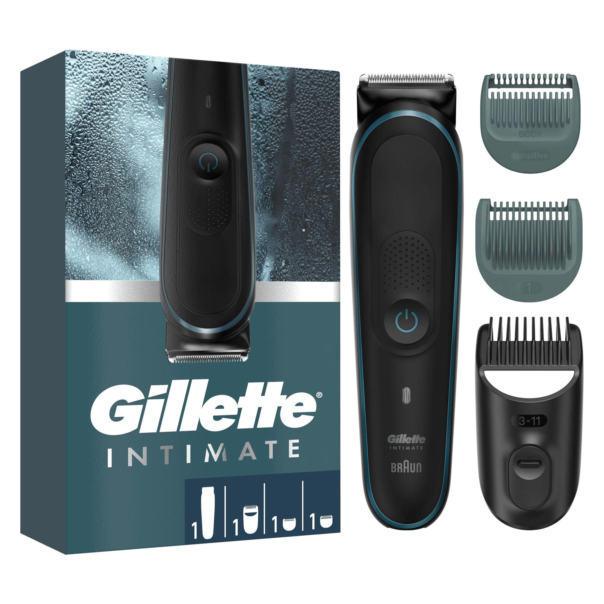 Gillette Intimate Trimmer i5 - SkinFirst (intieme zone) - trimmer voor ...