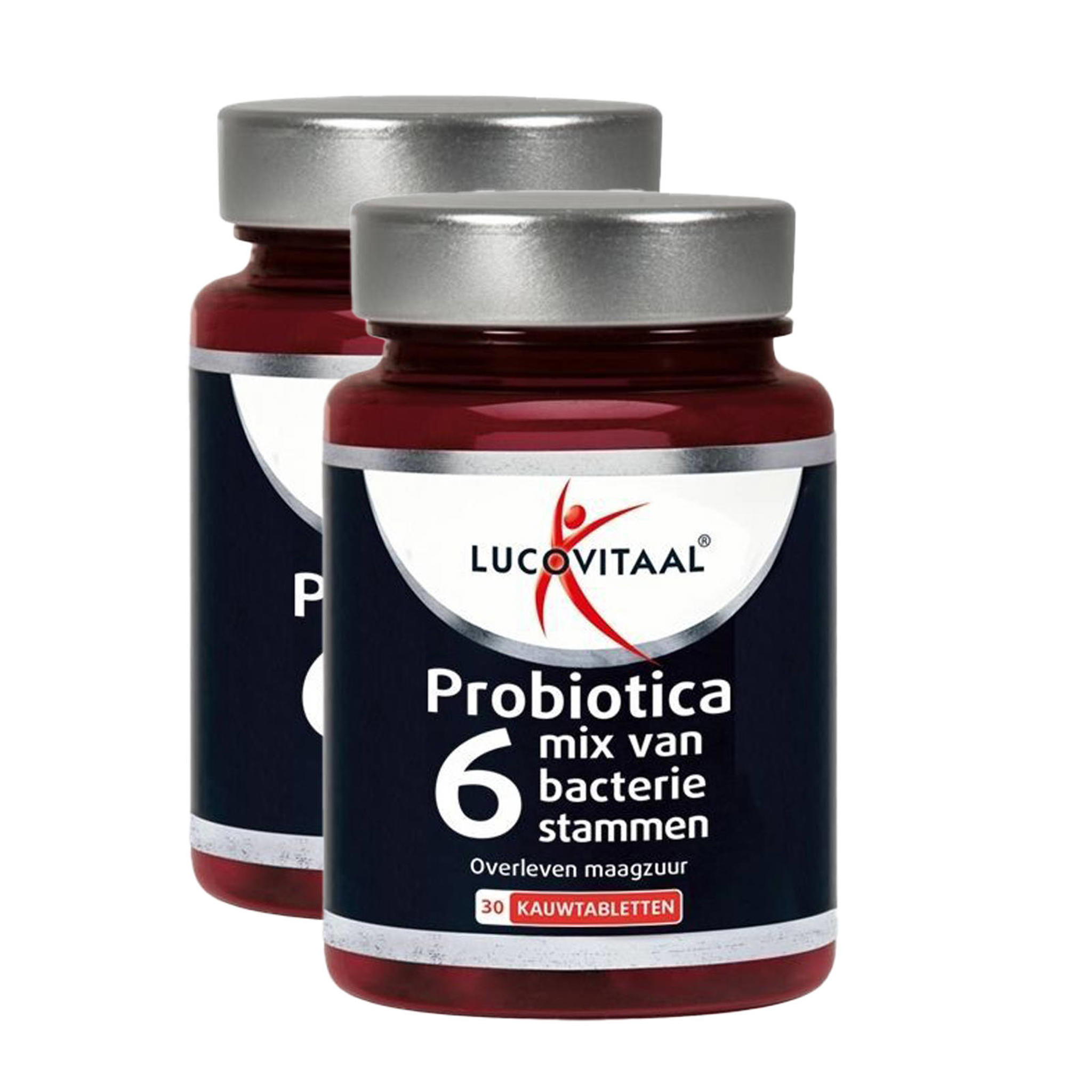 Lucovitaal Probiotica 6 bacterie stammen - duopack | wehkamp