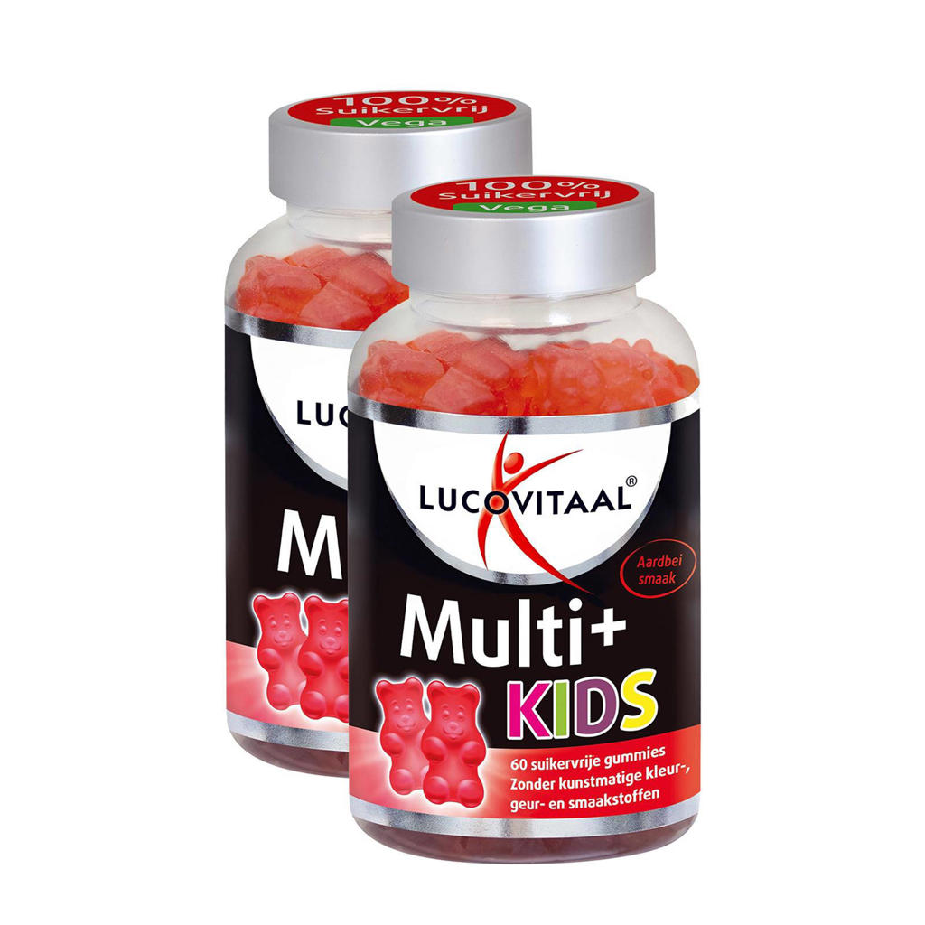 Lucovitaal Multi+ Kids Gummies - duopack | wehkamp