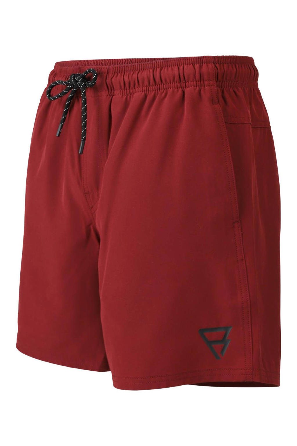Brunotti zwemshort Iconic donkerrood | wehkamp