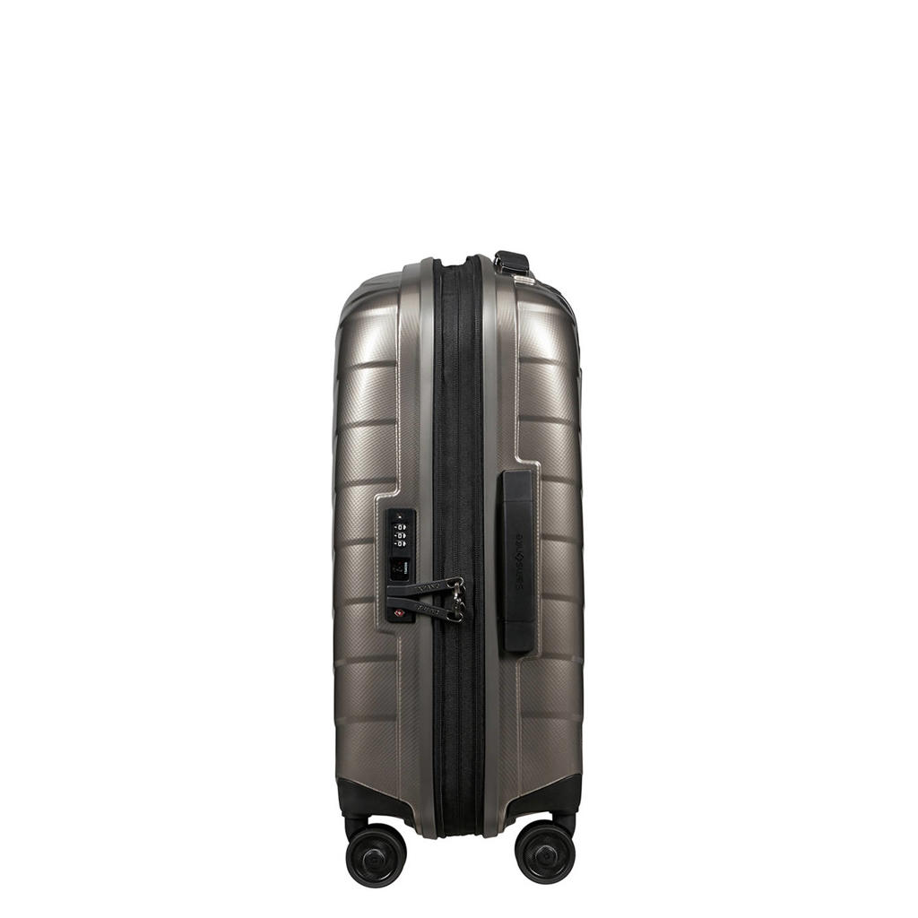 Samsonite trolley Attrix 55 cm. Expandable bruin | wehkamp