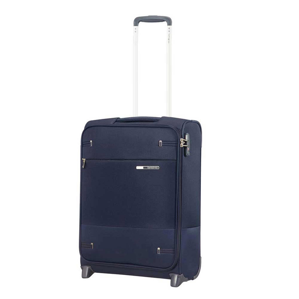 Samsonite trolley Base Boost Upright 55 cm. donkerblauw | wehkamp