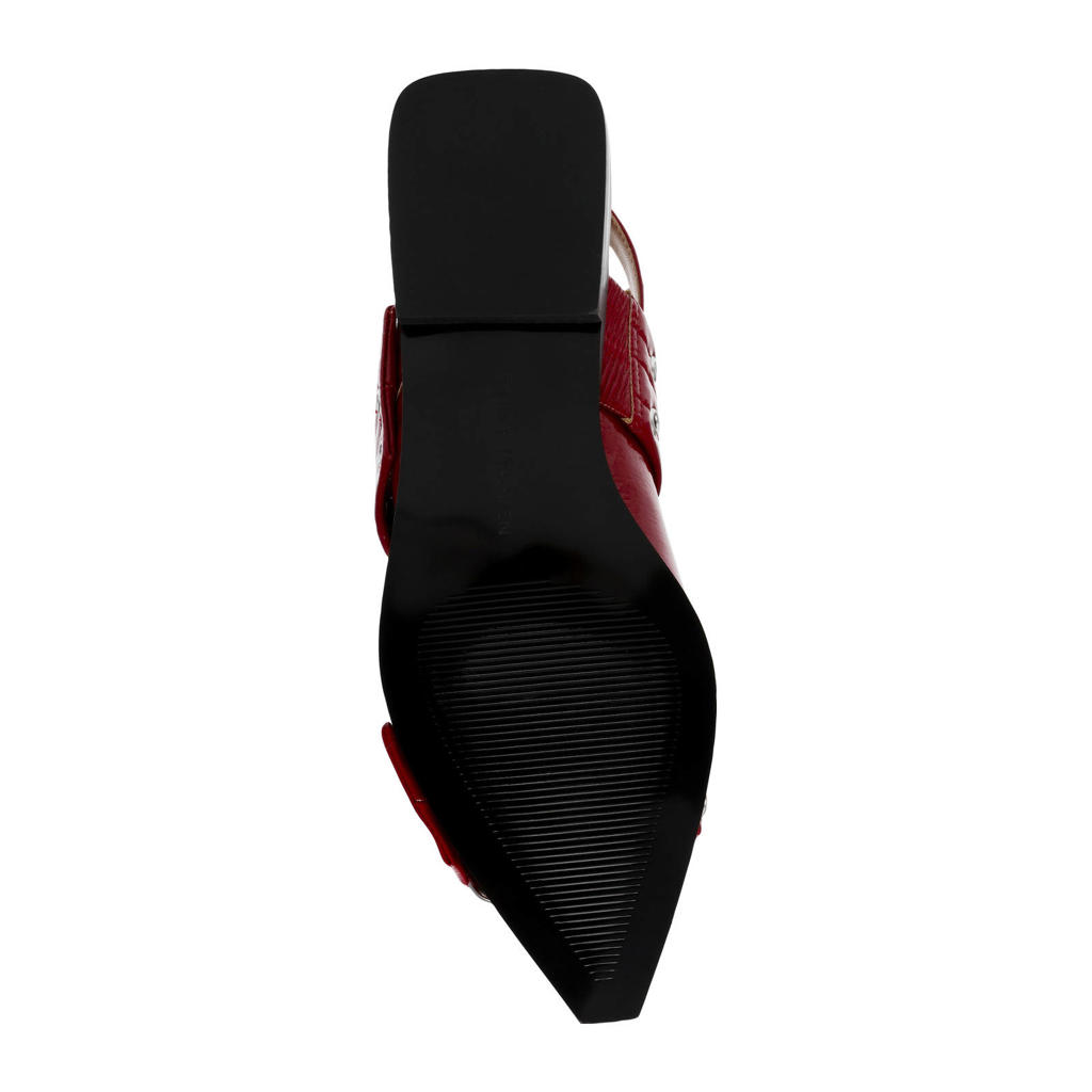 Steve Madden slingback loafers rood | wehkamp