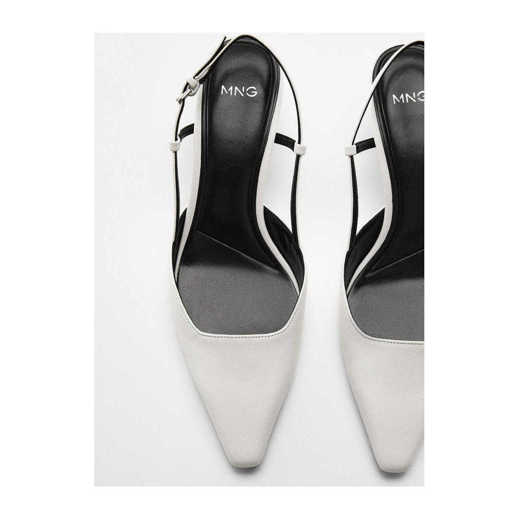Mango slingback pumps wit kopen? | Morgen in huis | wehkamp