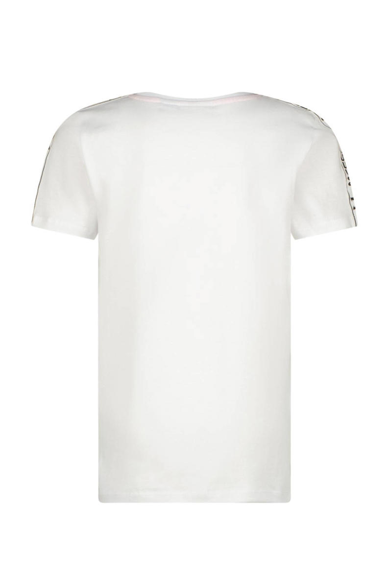 Messi T-shirt Naope met printopdruk wit/zwart | wehkamp