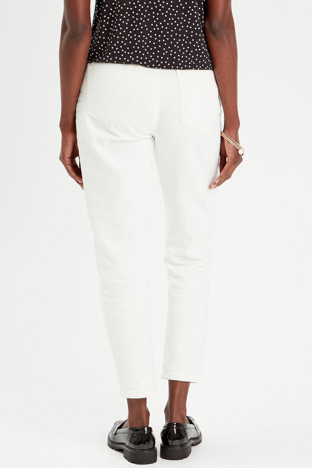 Cache Cache high waist mom jeans ecru | wehkamp