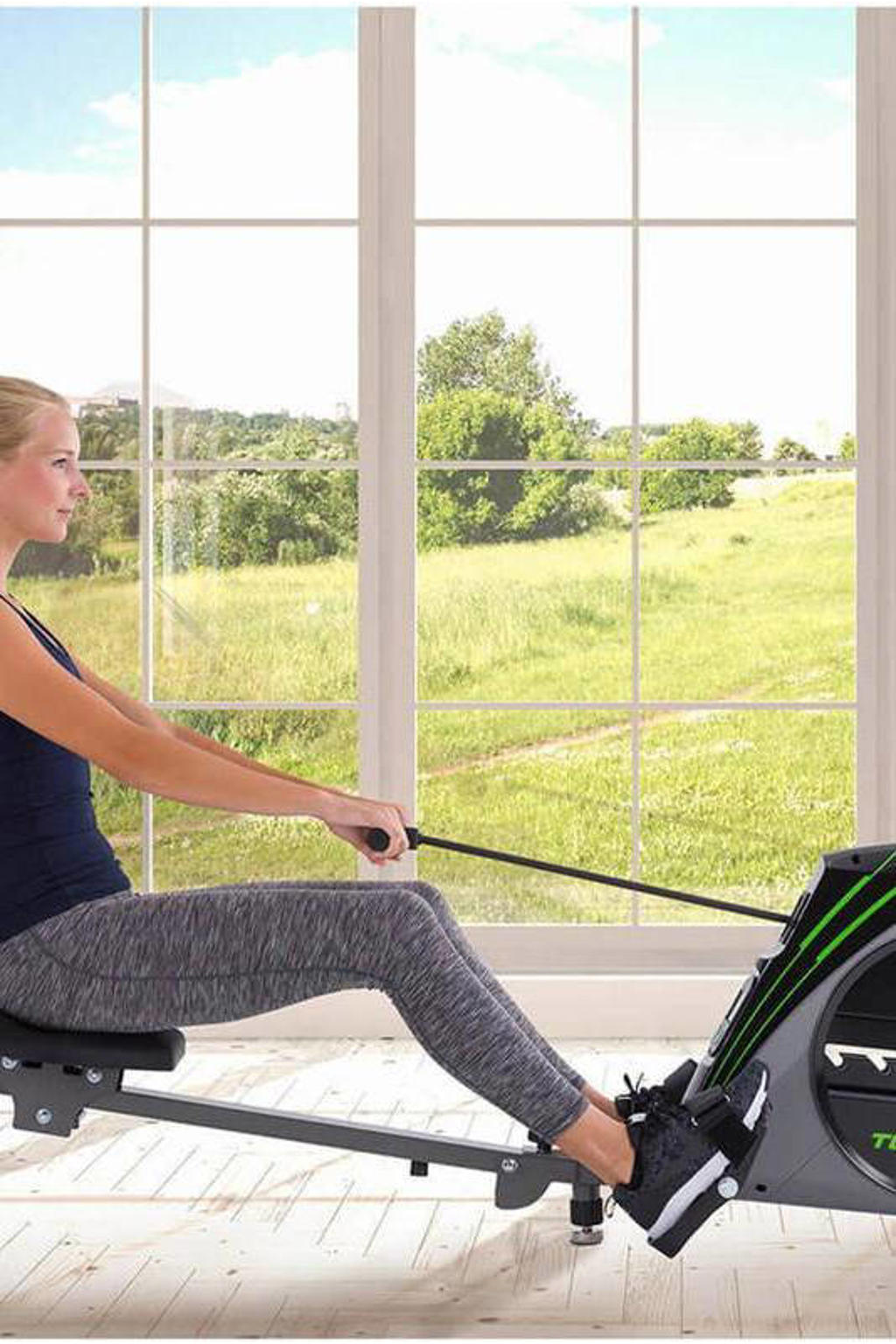 Tunturi roeitrainer Cardio Fit R20 zwart | wehkamp