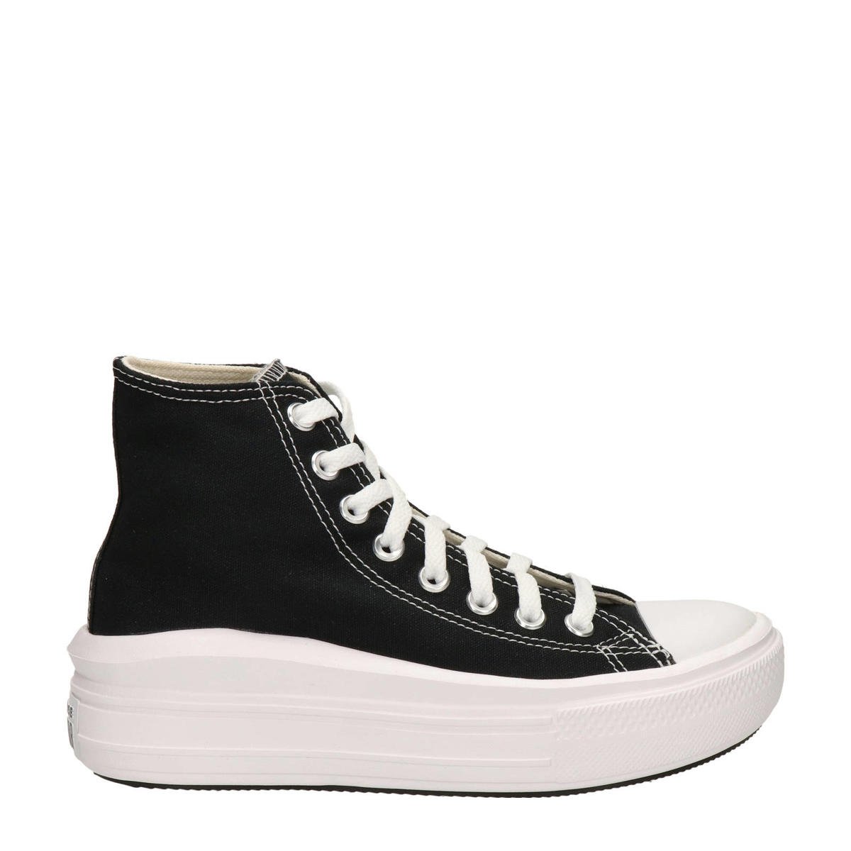 Converse Move Platform sneakers zwart | wehkamp