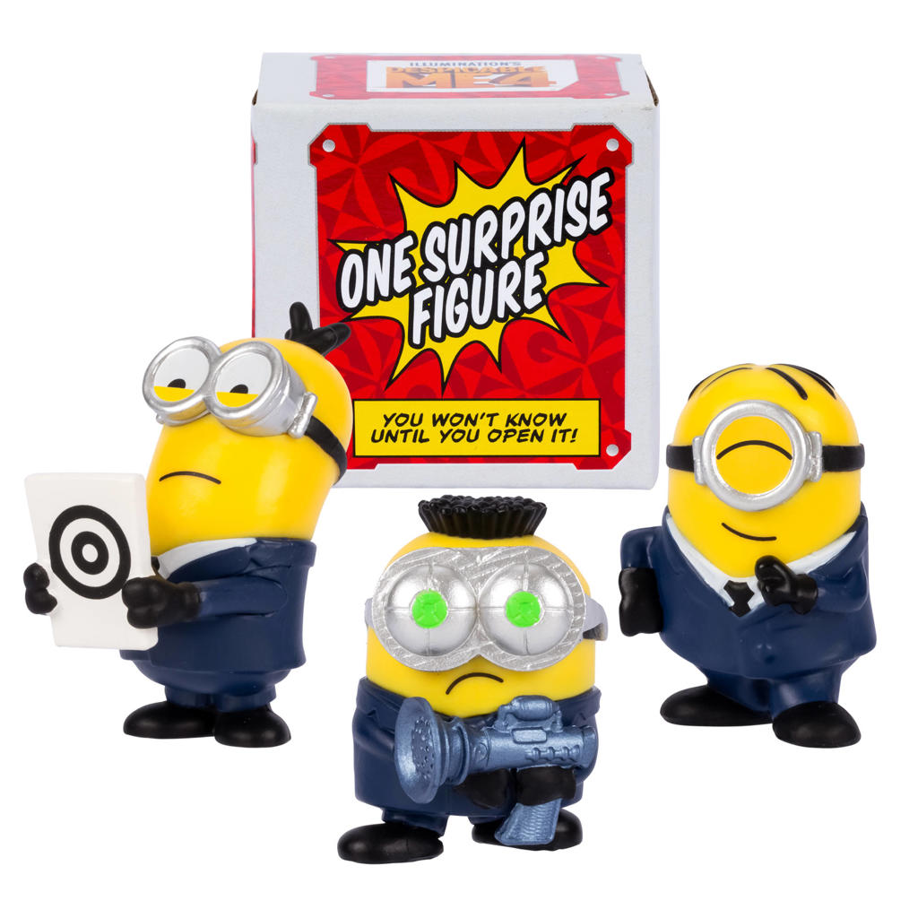 Moose Toys Despicable Me 4 - Collectable 4-pack Bus | wehkamp