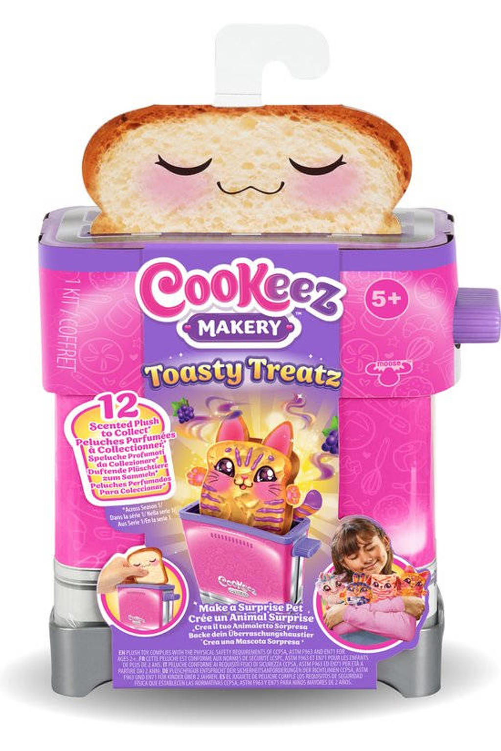 Moose Toys Cookeez Makery Toasteez | wehkamp
