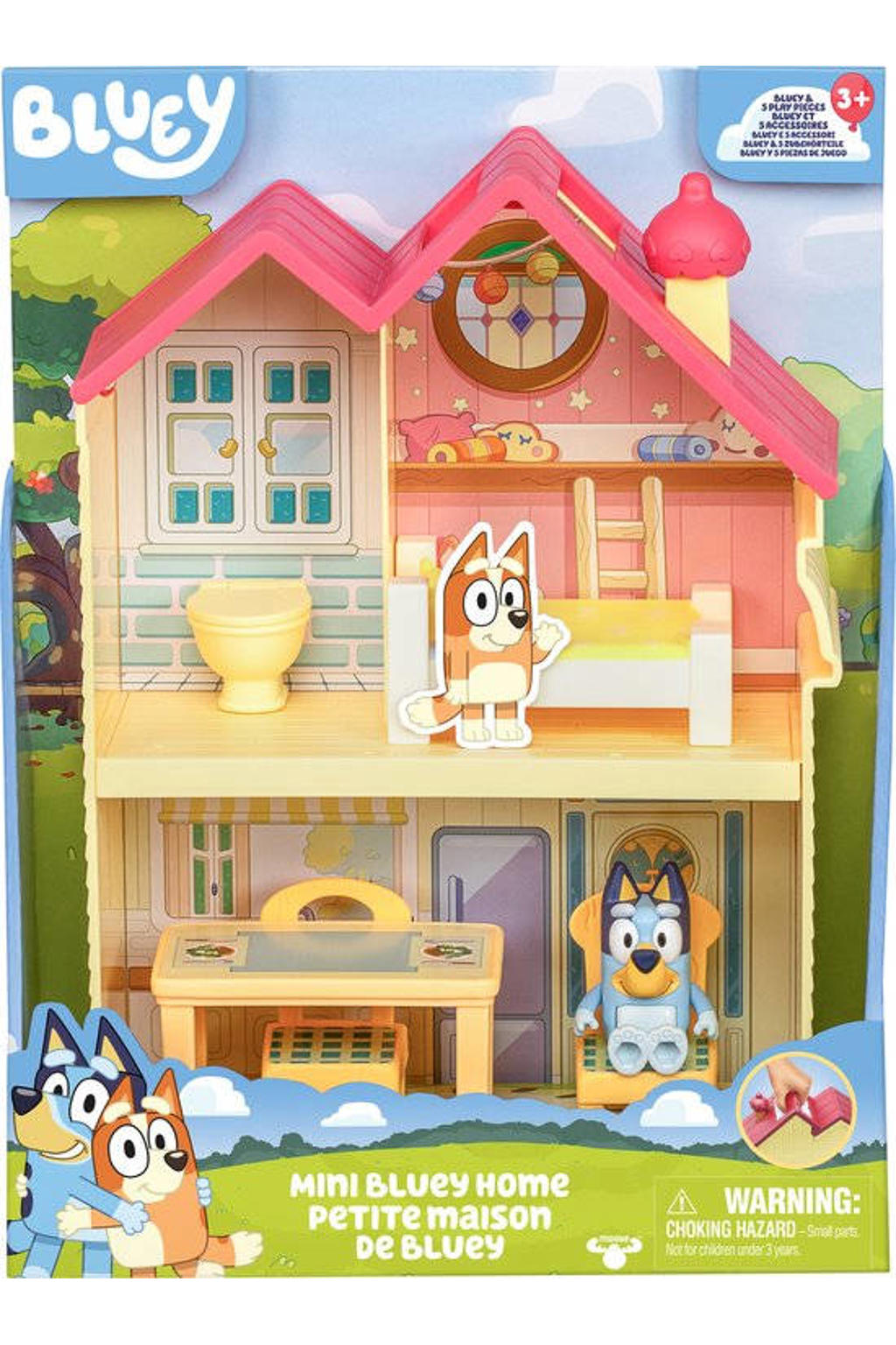 Moose Toys Bluey Mini House Playset | wehkamp