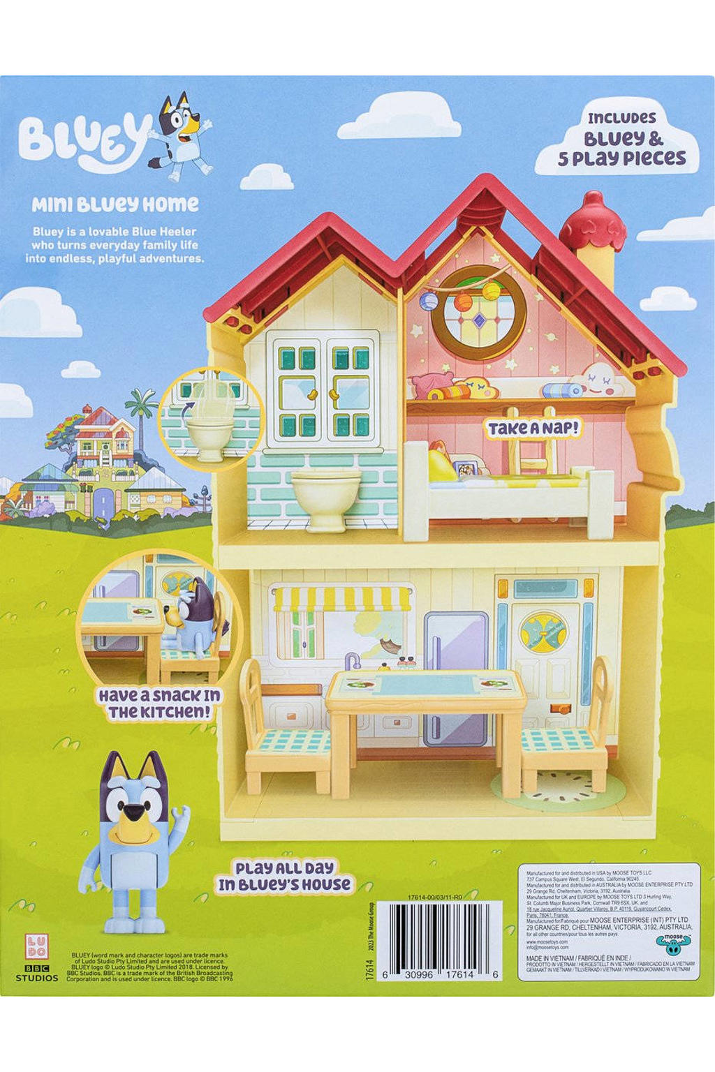Moose Toys Bluey Mini House Playset | wehkamp
