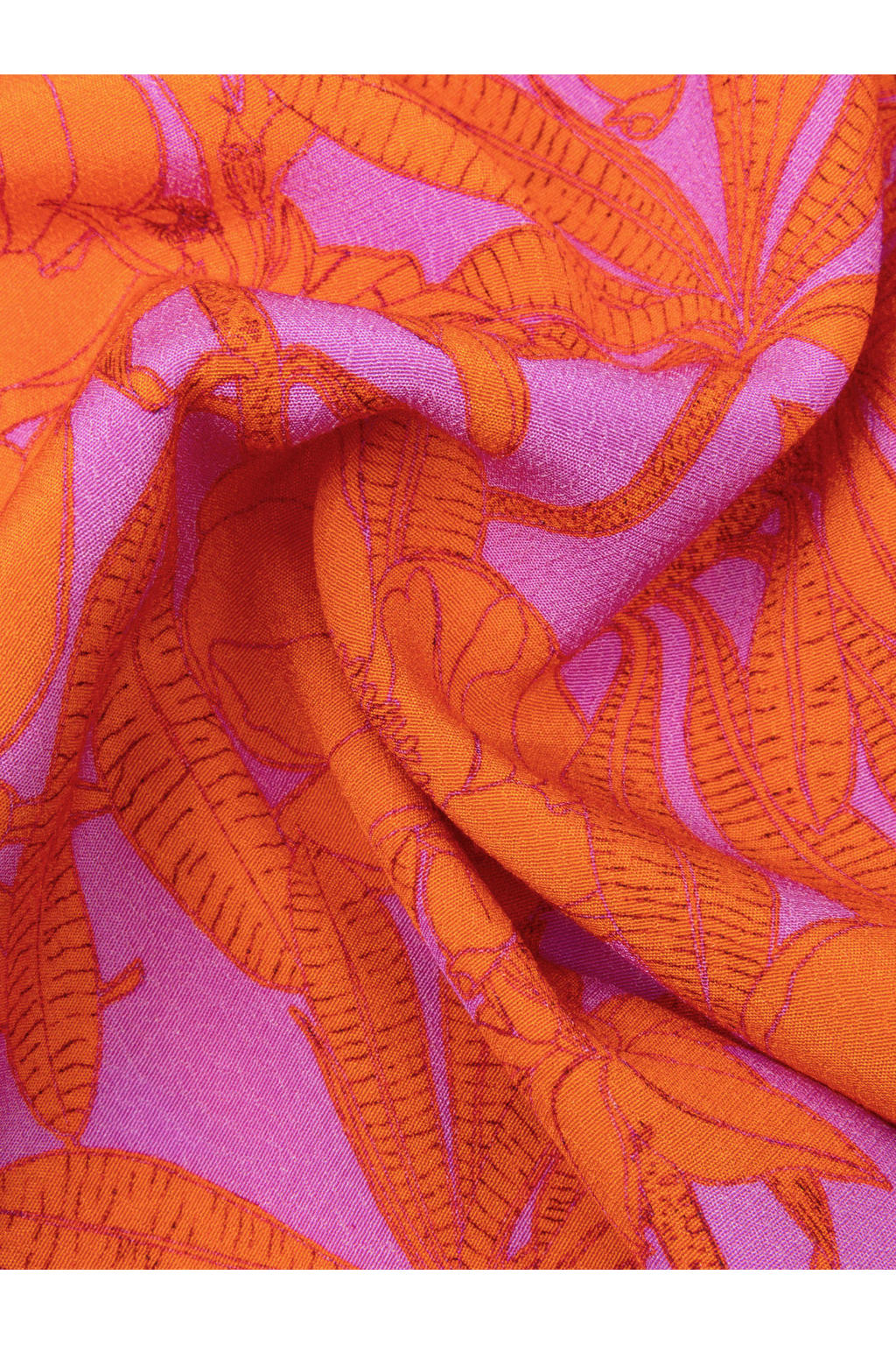 Ydence gebloemde high waist regular fit short Katie lila/ oranje | wehkamp